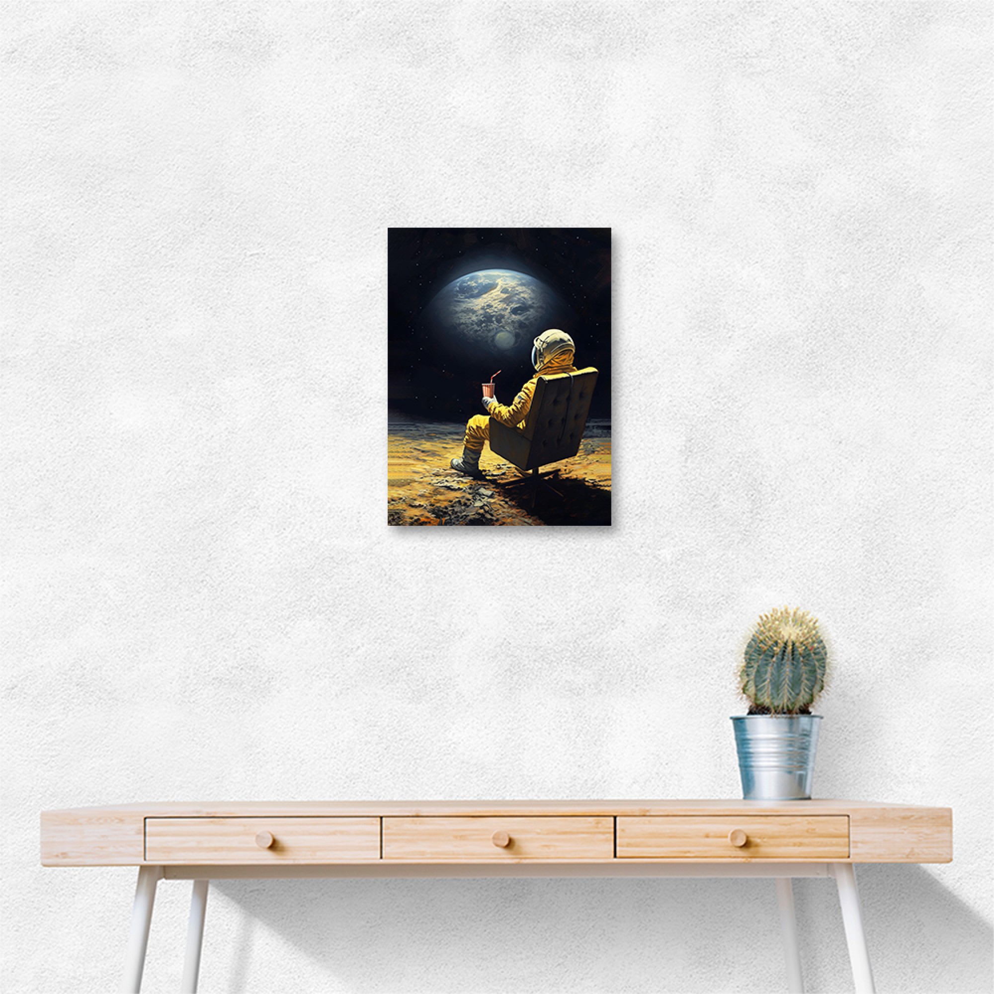 Moon Break Wall Art