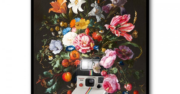 Floral Instant Photo Wall Art