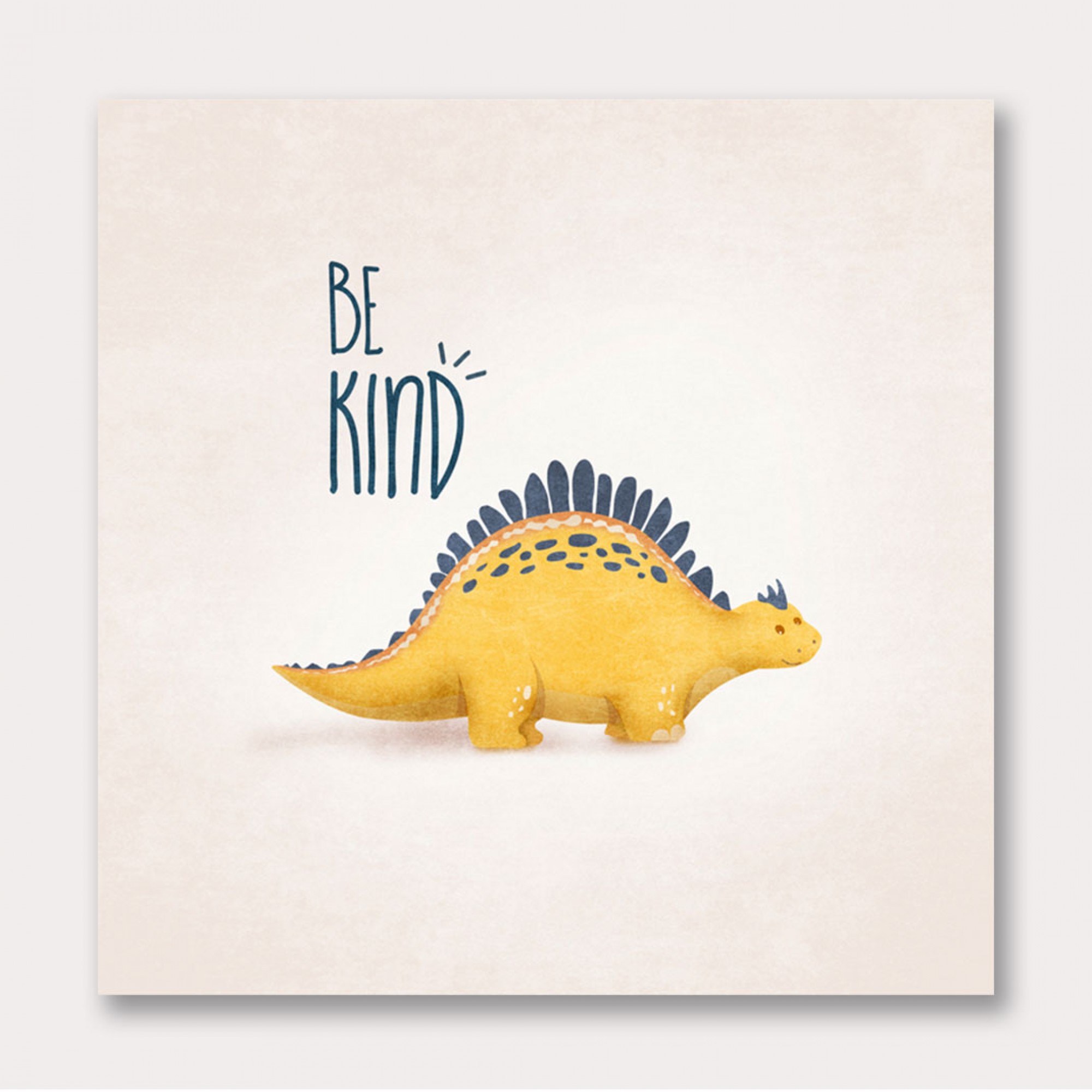Dino Be Kind Wall Art