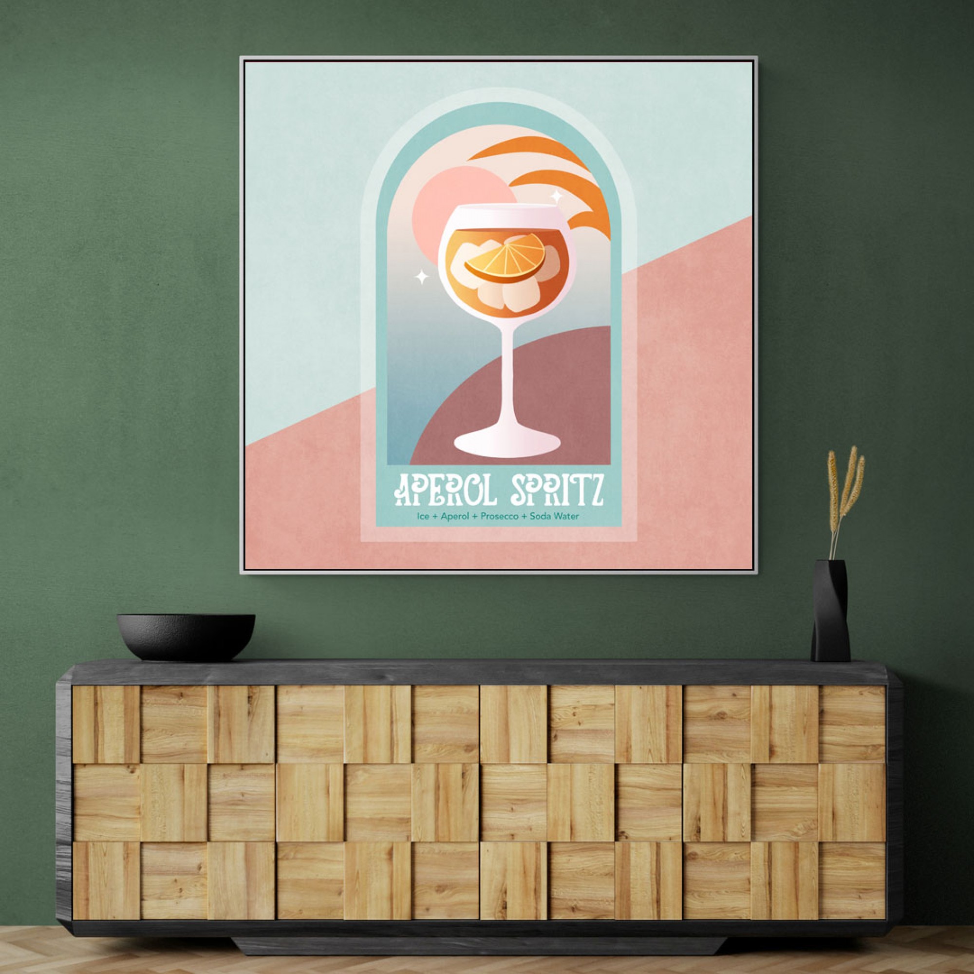 Aperol Spritz Wall Art