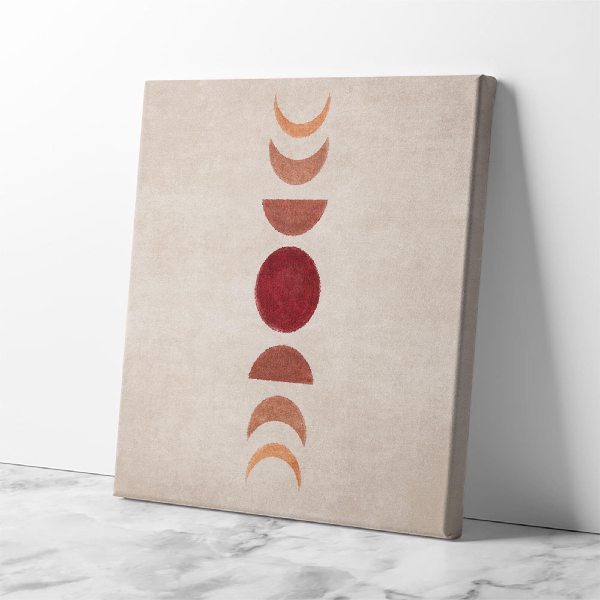 Moon Phases Wall Art