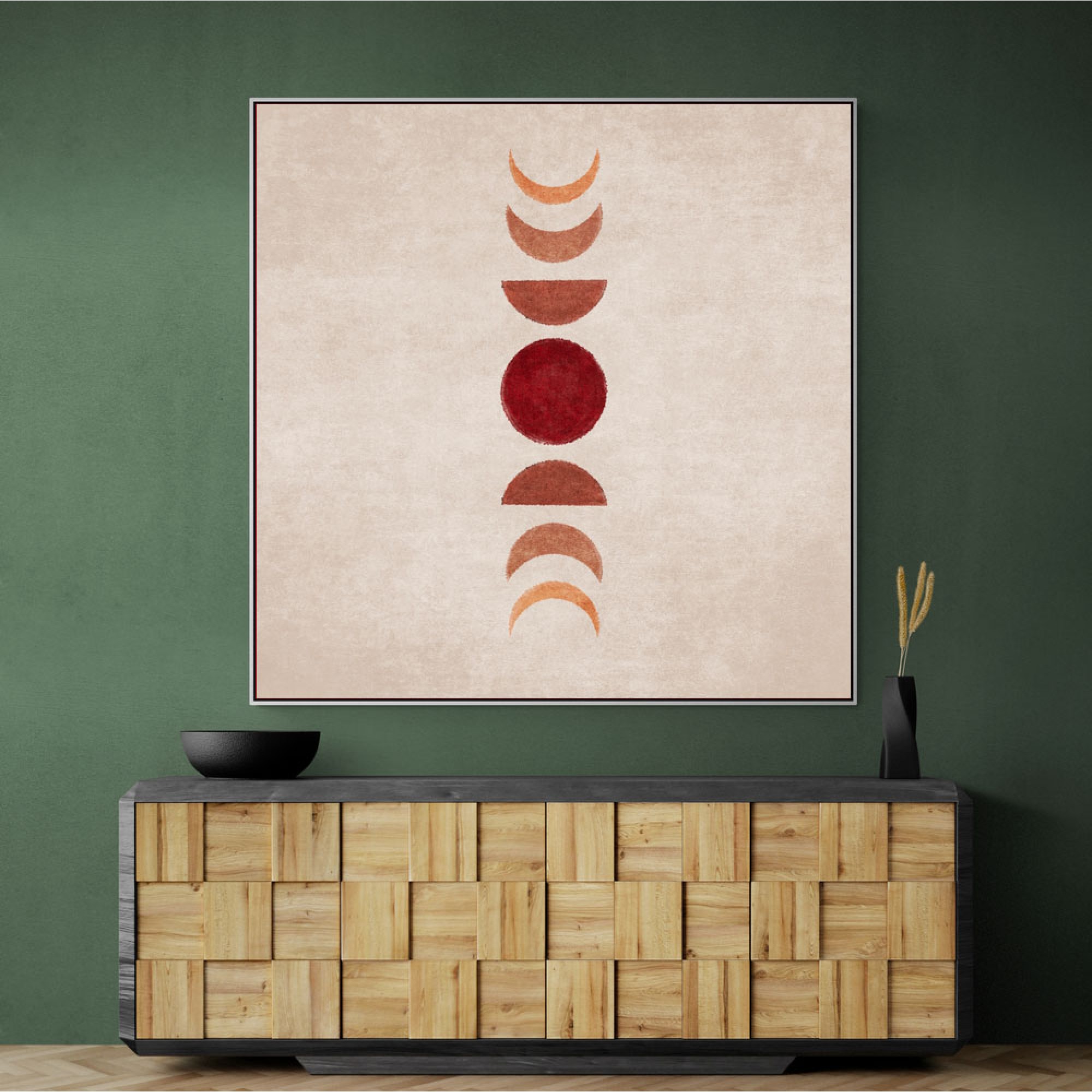 Moon Phases Wall Art