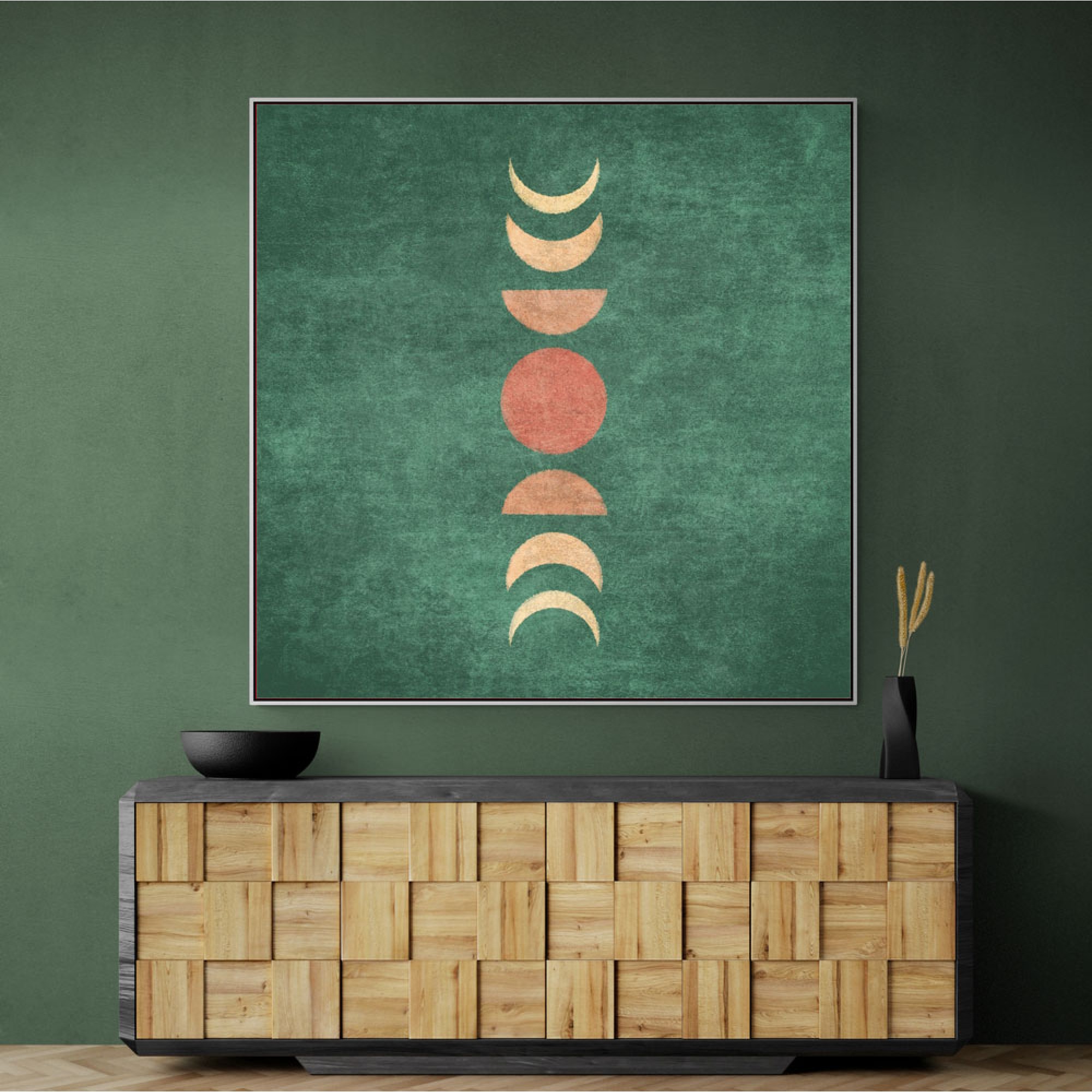 Moon Phases Wall Art
