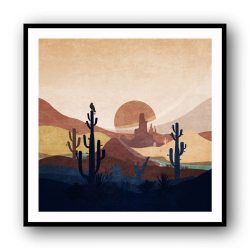 Dusk Abstract Wall Art