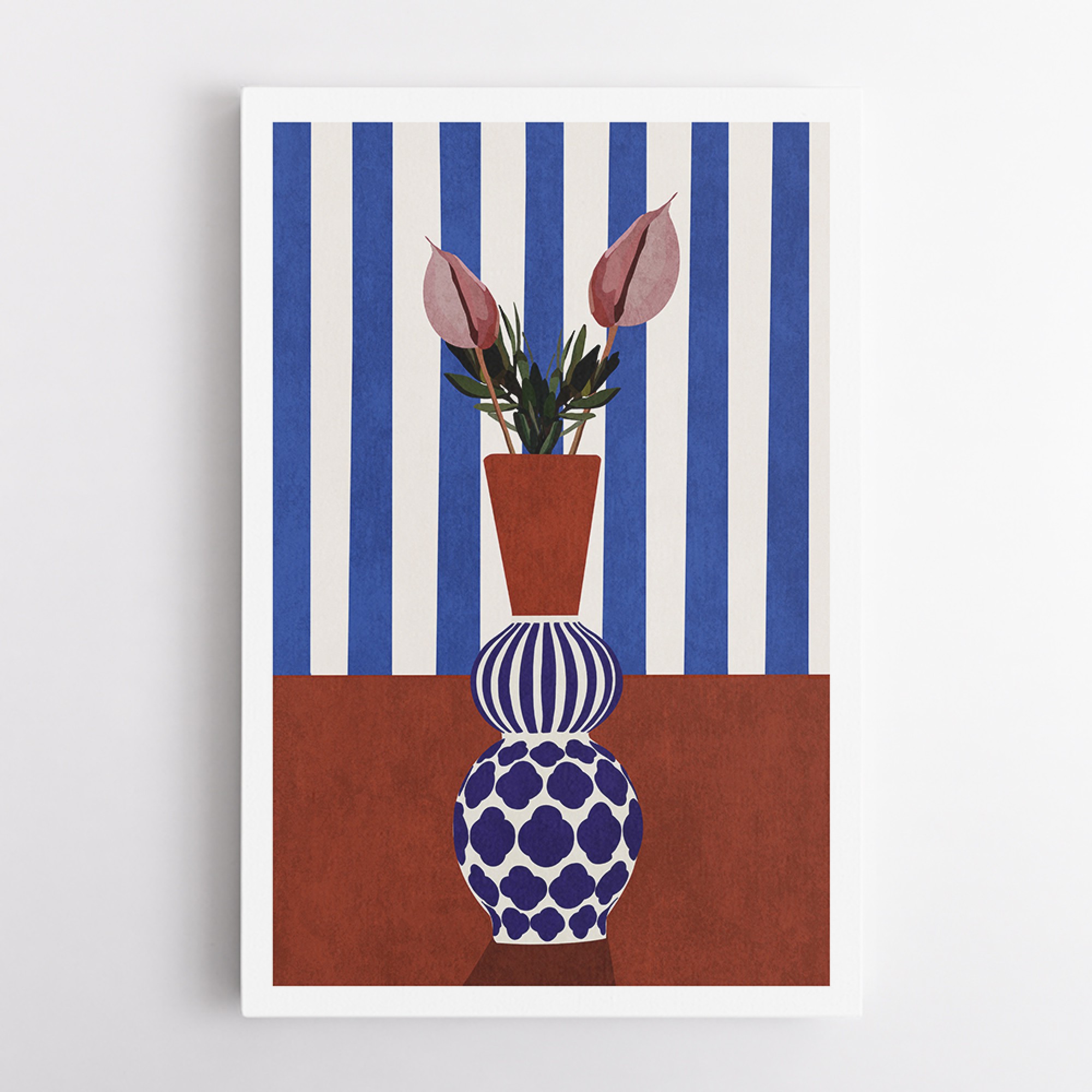 Flower Vase 2 Boho Wall Art