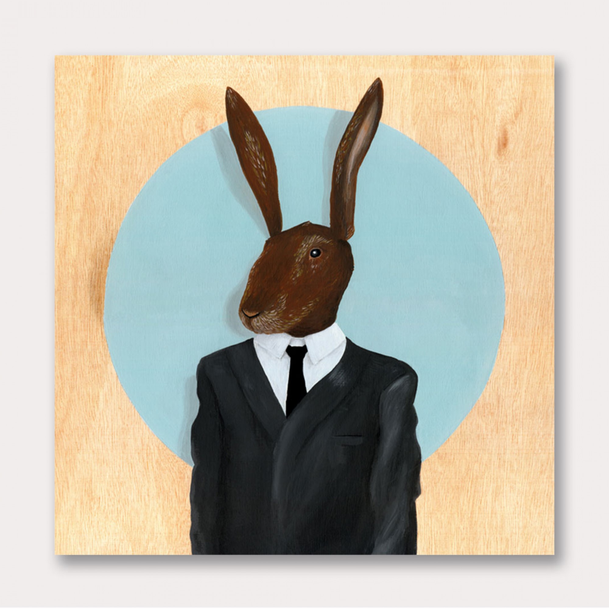 David Lynch Rabbit Wall Art