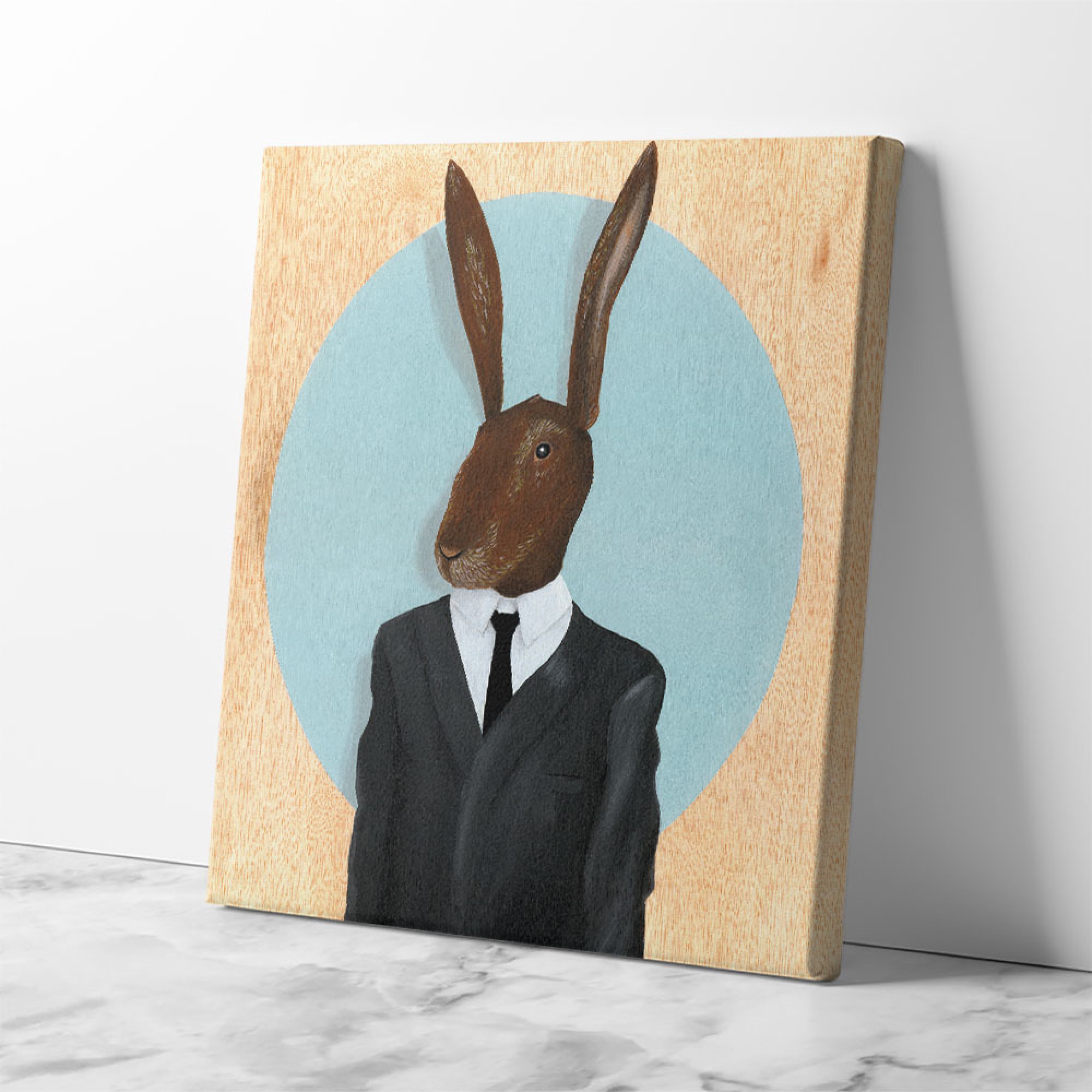 David Lynch Rabbit Wall Art