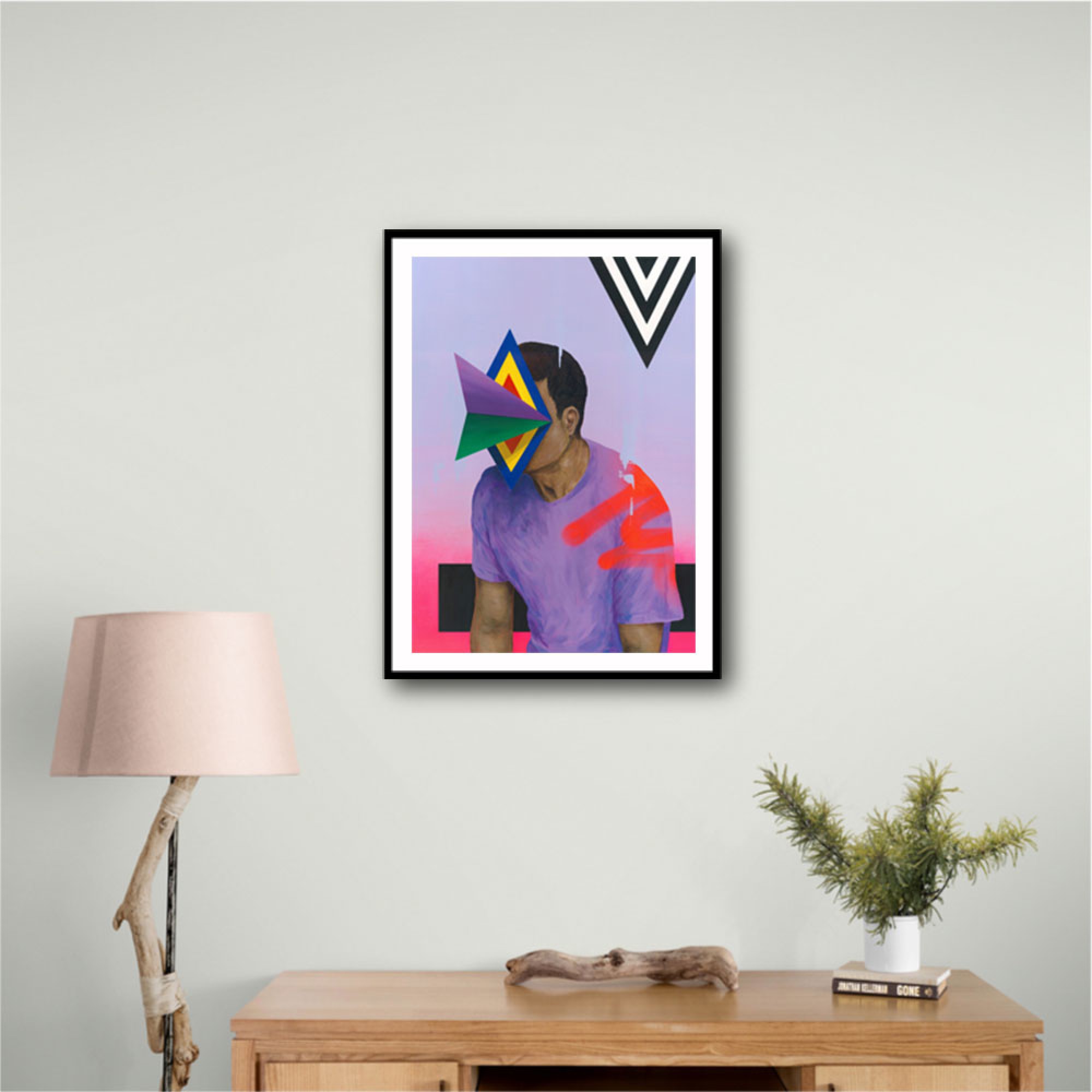 Happy Monday Wall Art