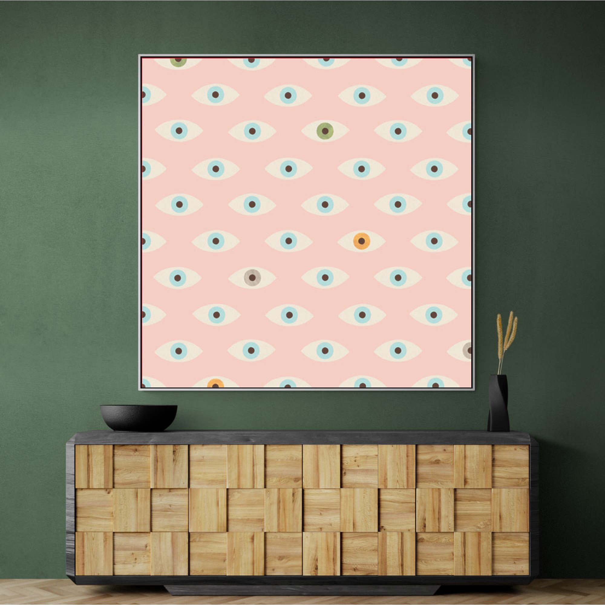 Thousand Eyes Wall Art