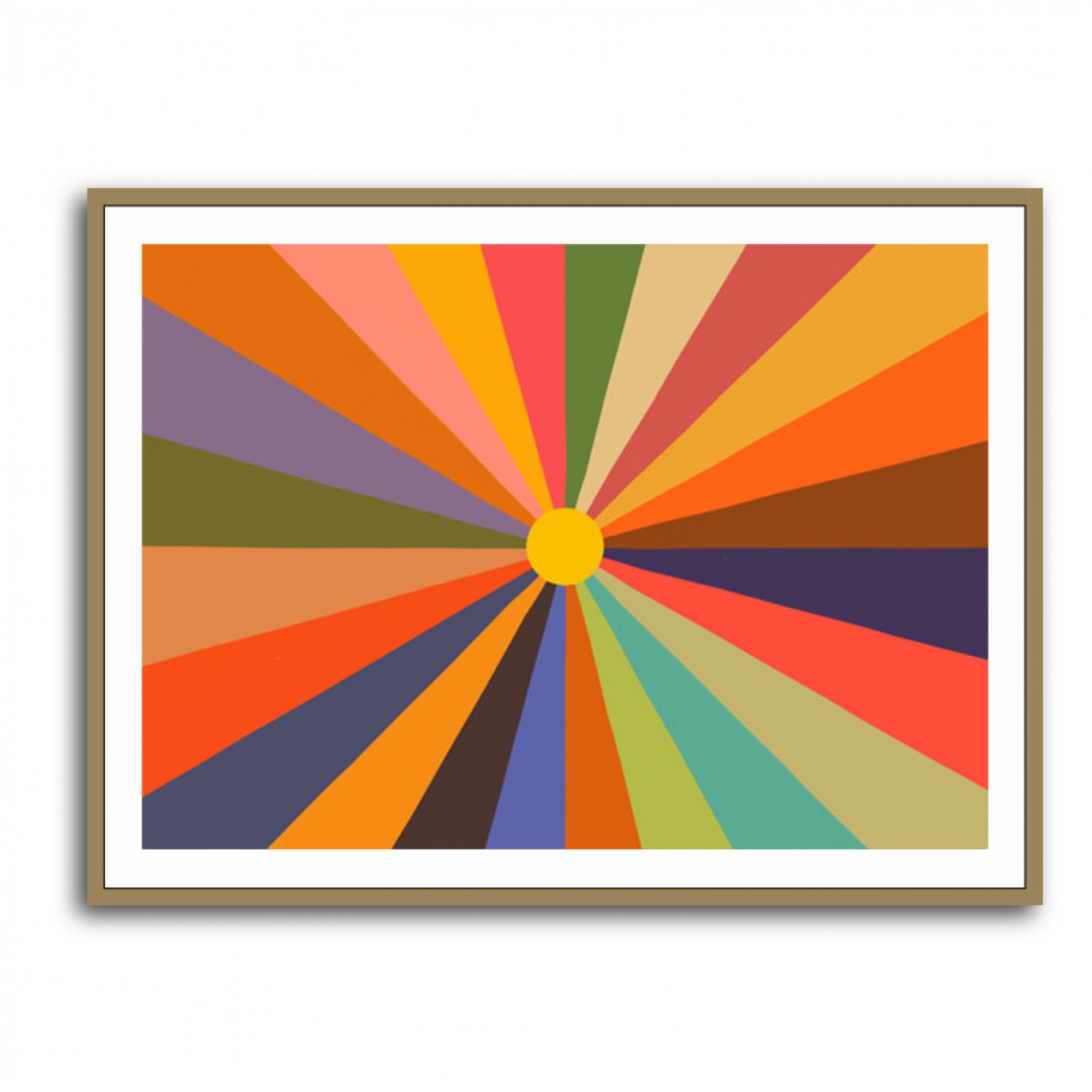 Sun Print Wall Art