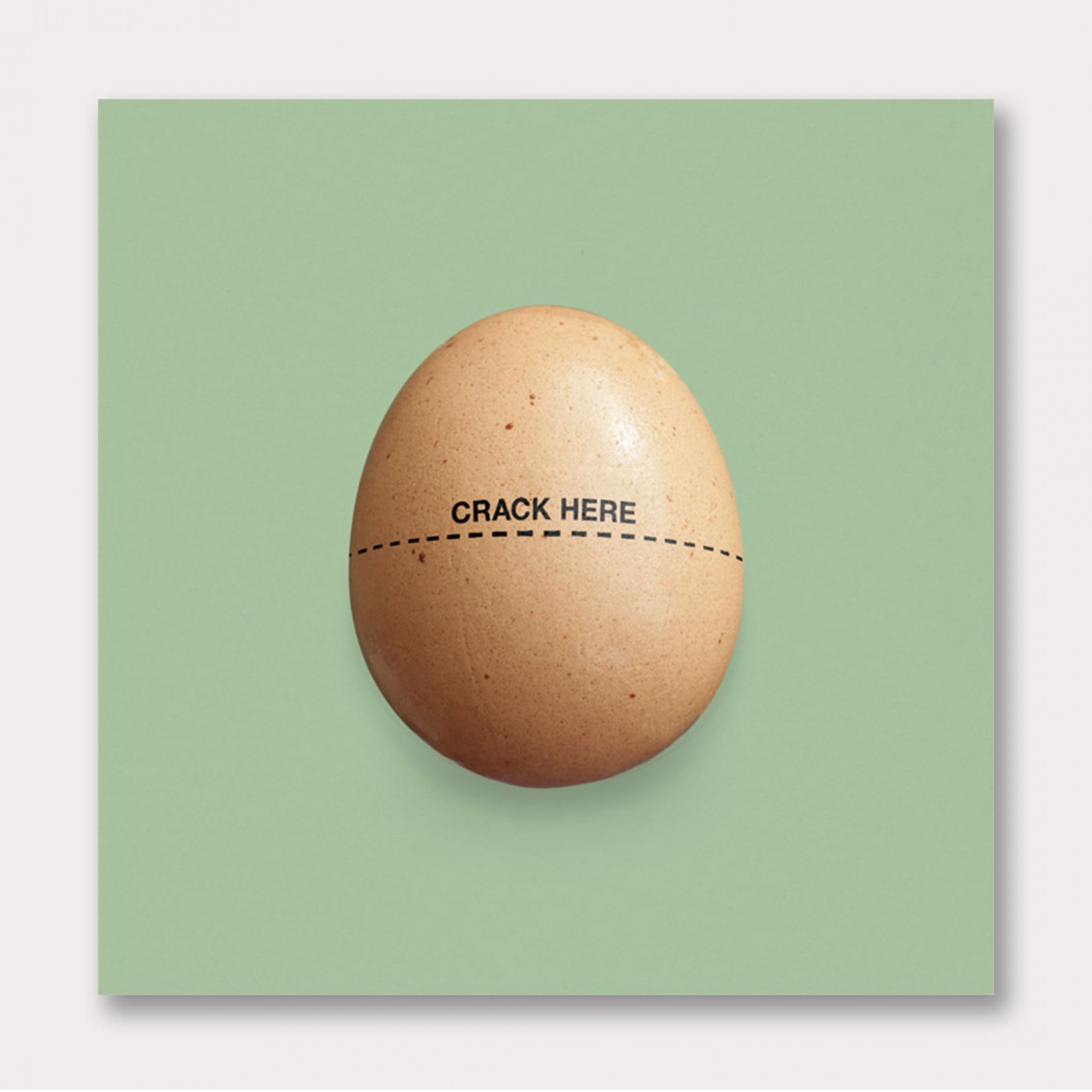 Crack Here Main Wall Art