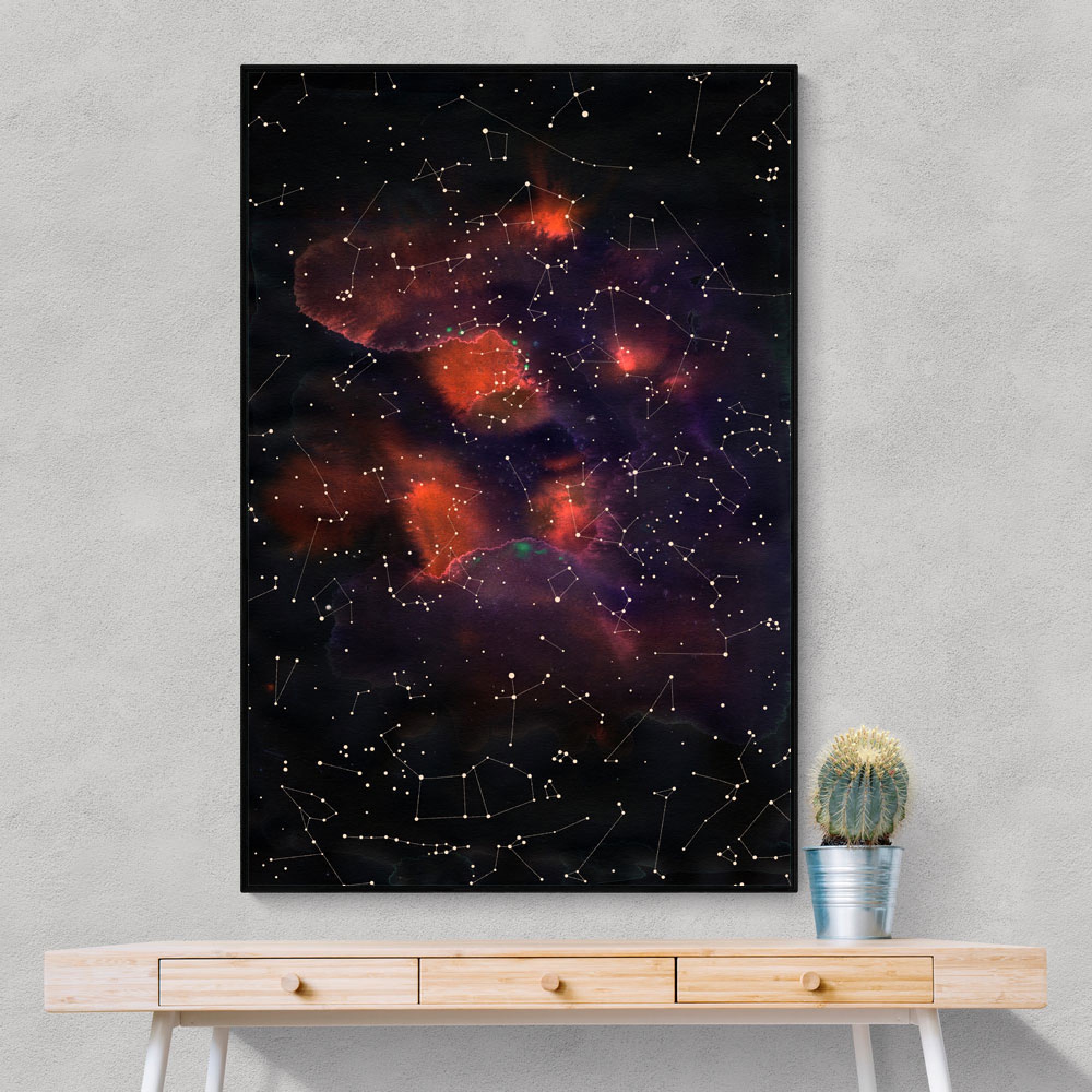 Le Cosmos Wall Art