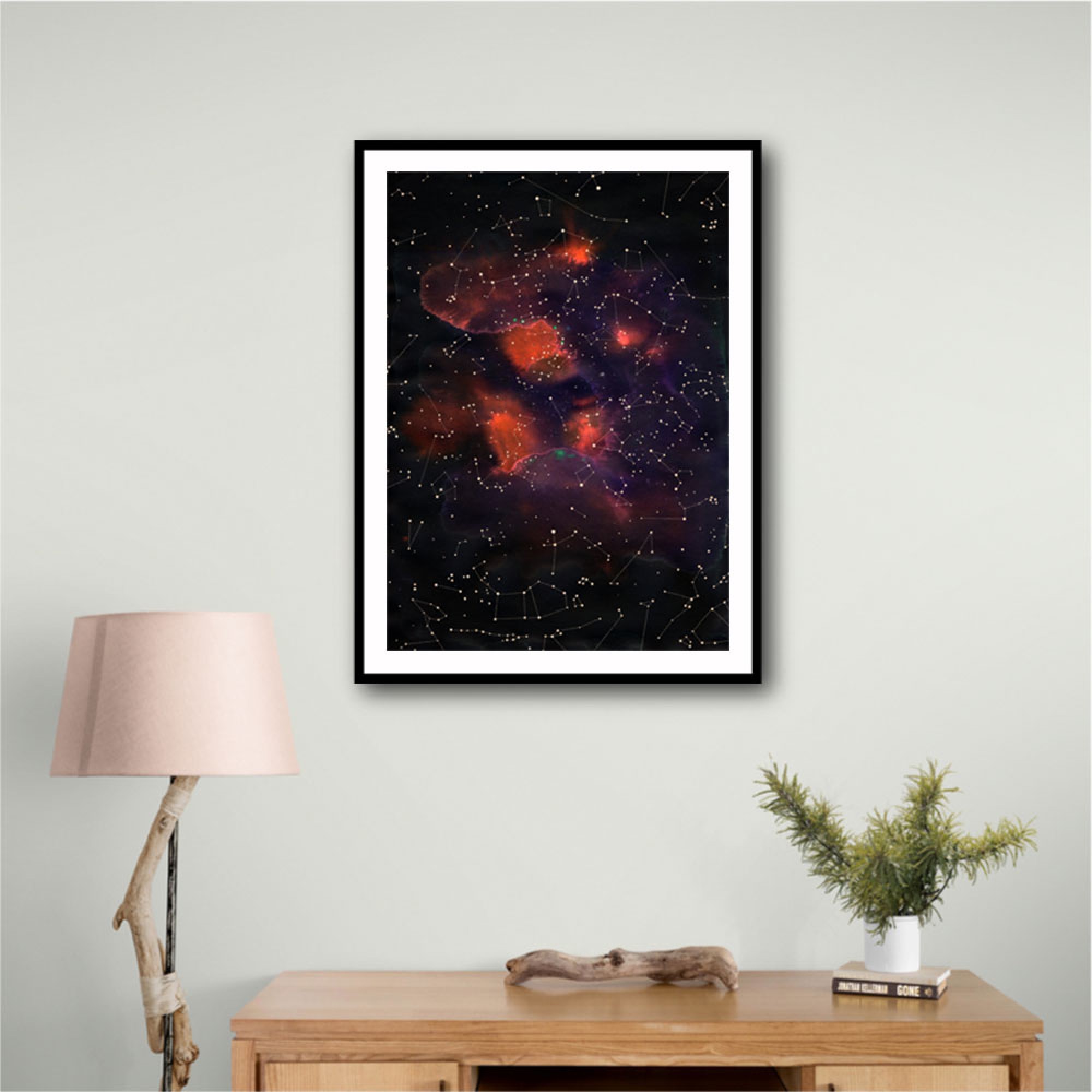 Le Cosmos Wall Art