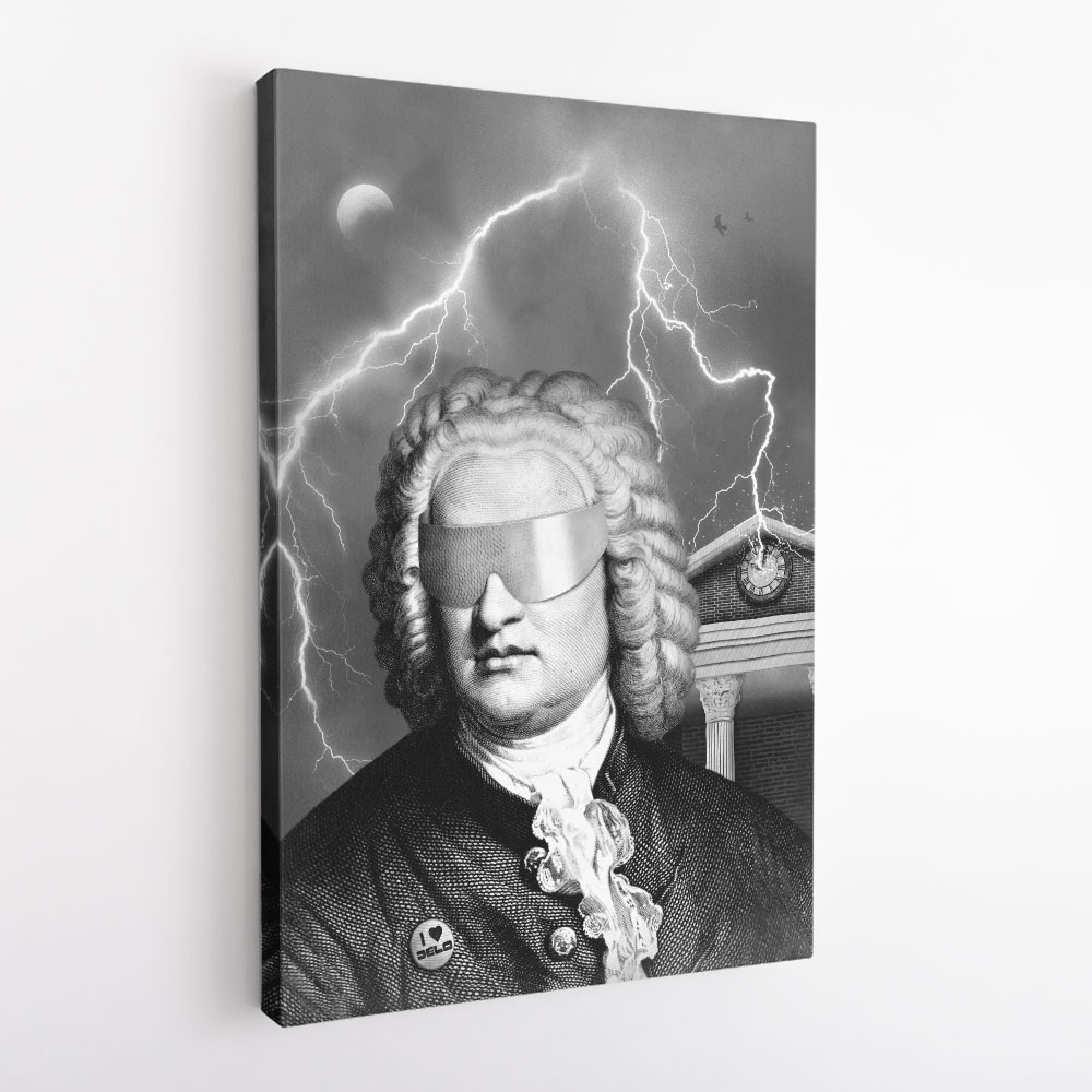 Bach To The Future NAo1 Wall Art