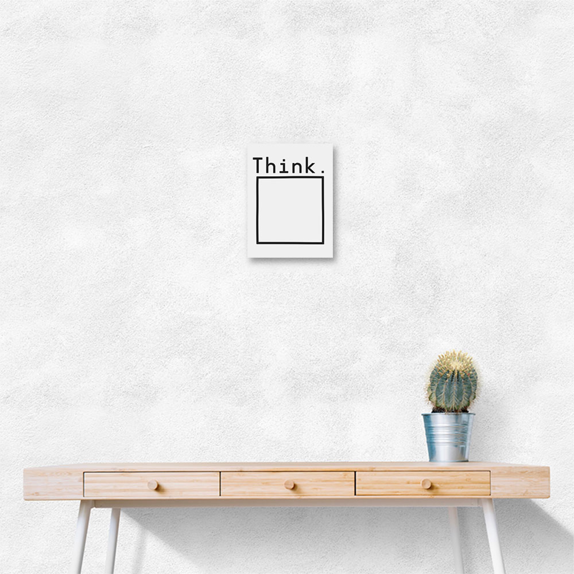 Think Wall Art