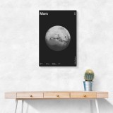 Solar System Mars Wall Art