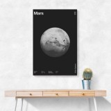Solar System Mars Wall Art