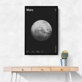 Solar System Mars Wall Art