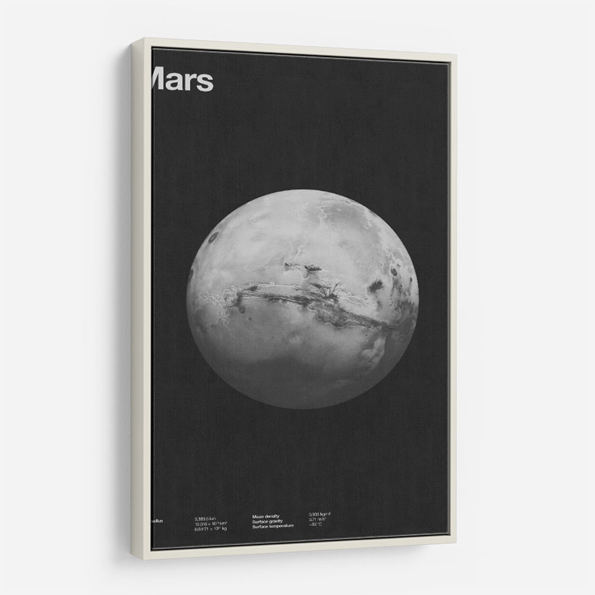 Solar System Mars Wall Art