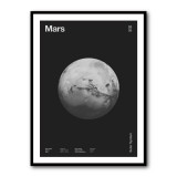 Solar System Mars Wall Art