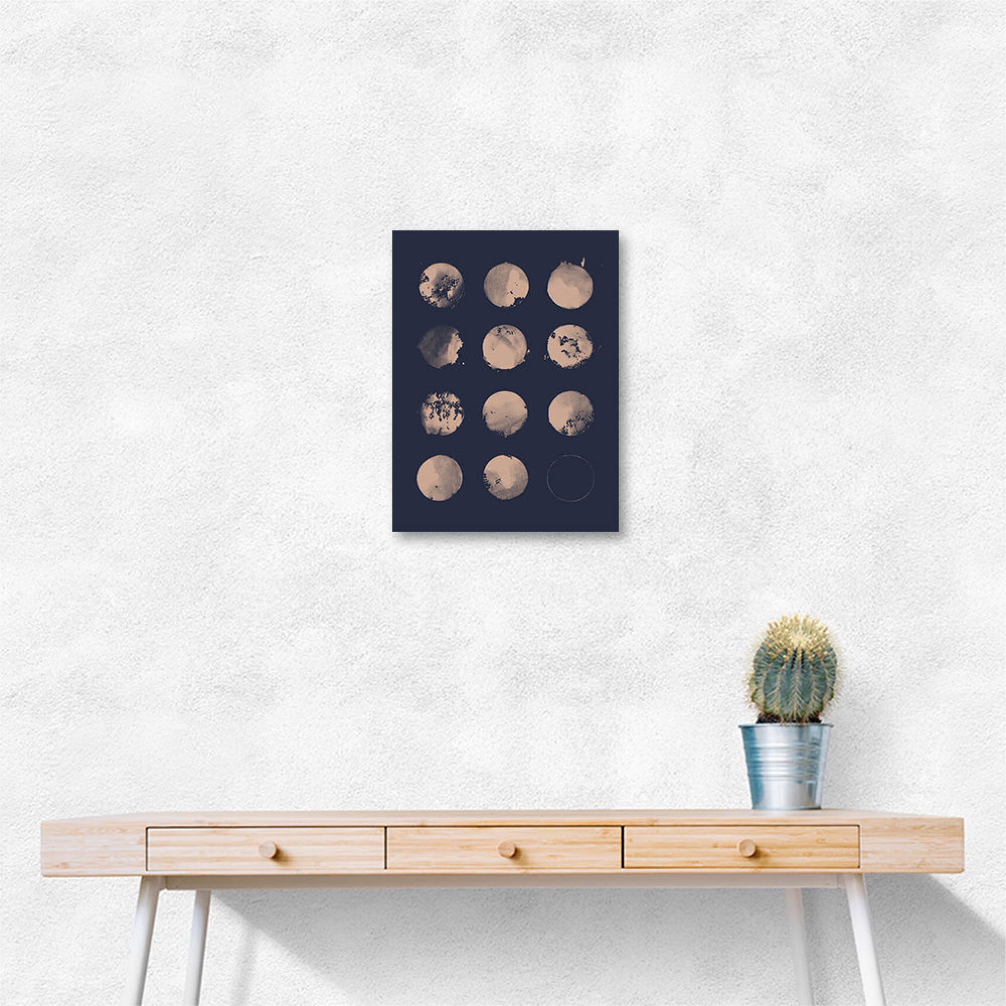 12 Moons Wall Art