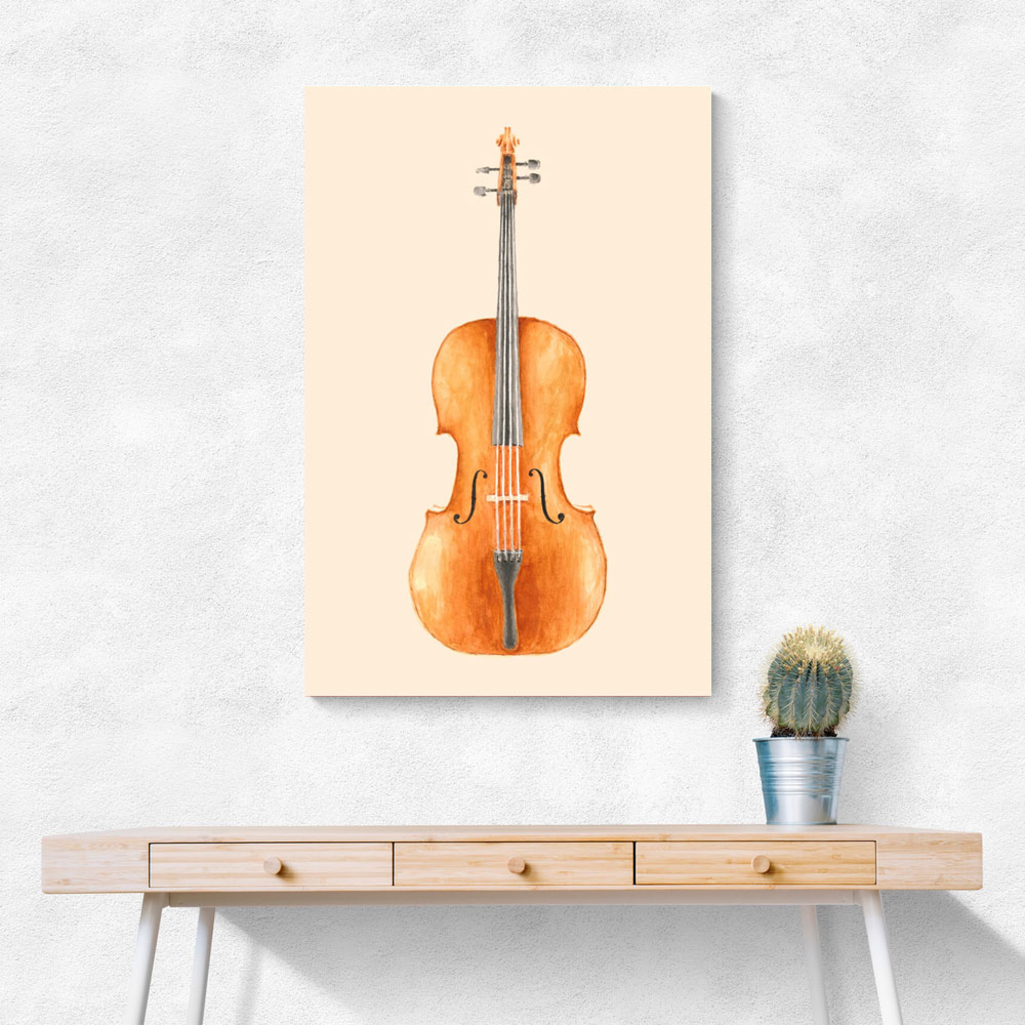 Cello Wall Art