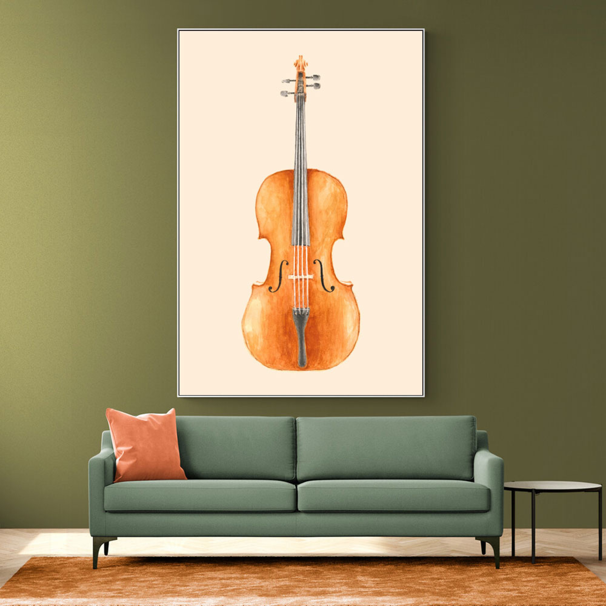 Cello Wall Art