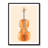 Cello Wall Art