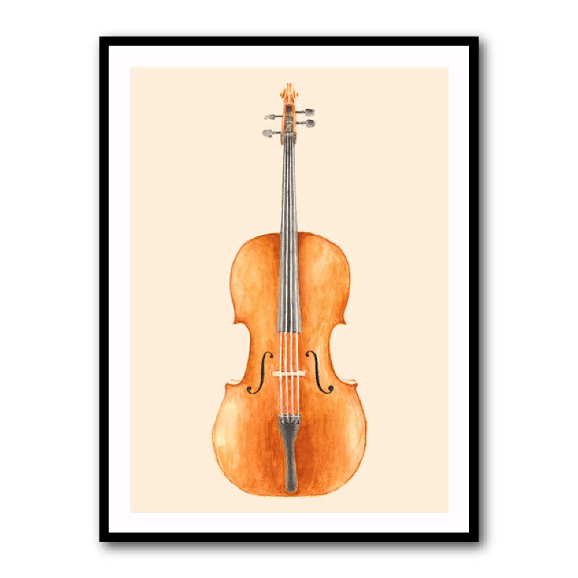 Cello Wall Art