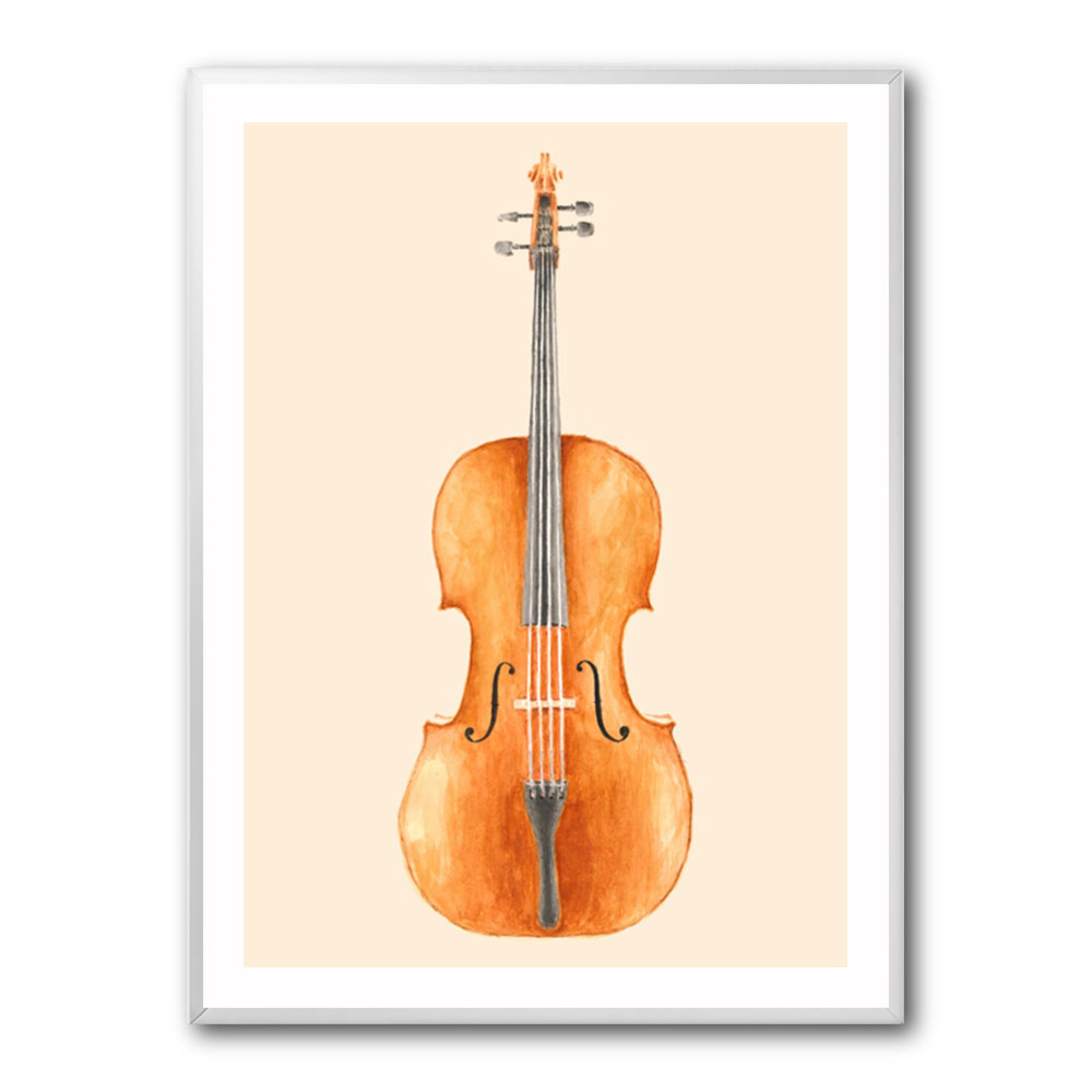 Cello Wall Art