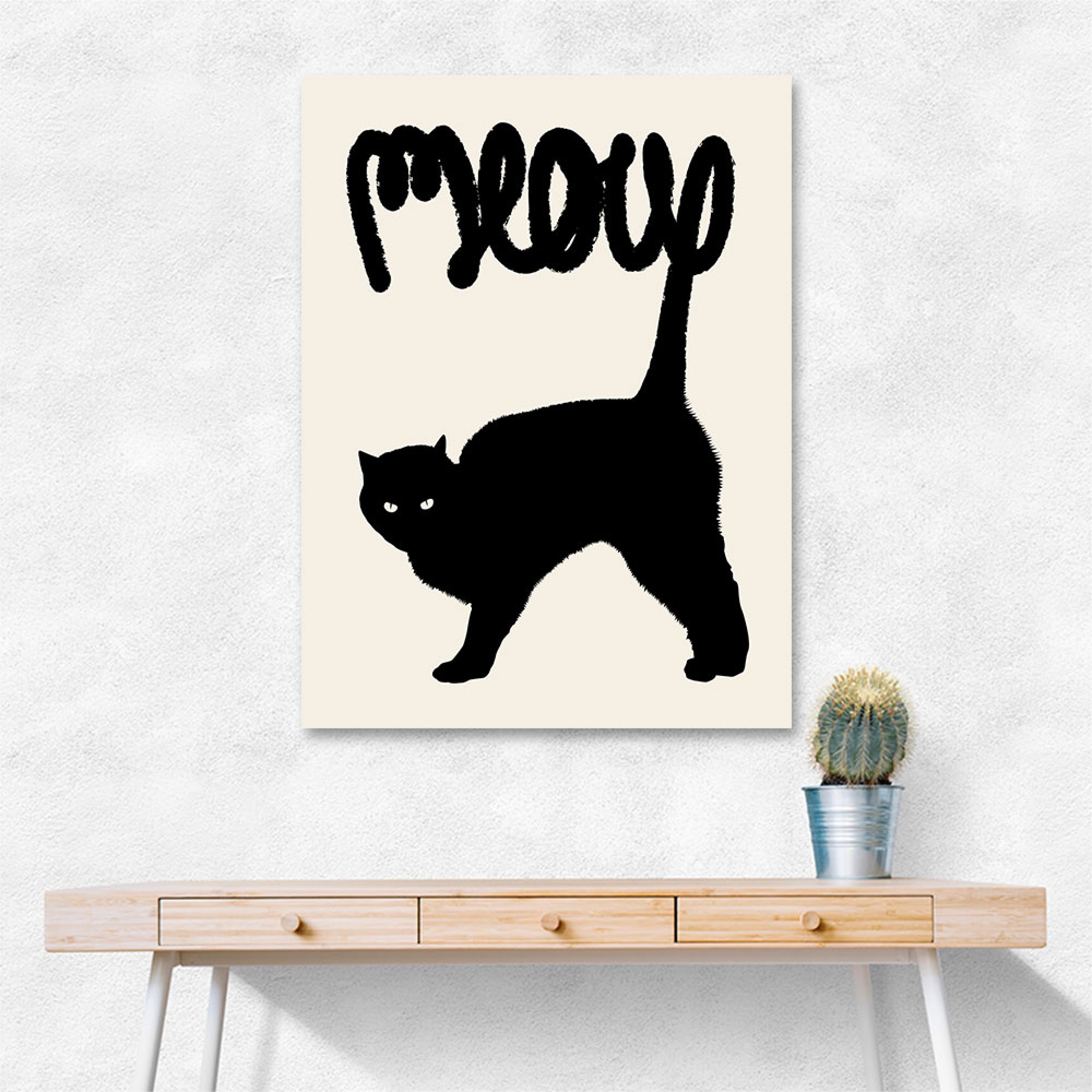 Meow Wall Art