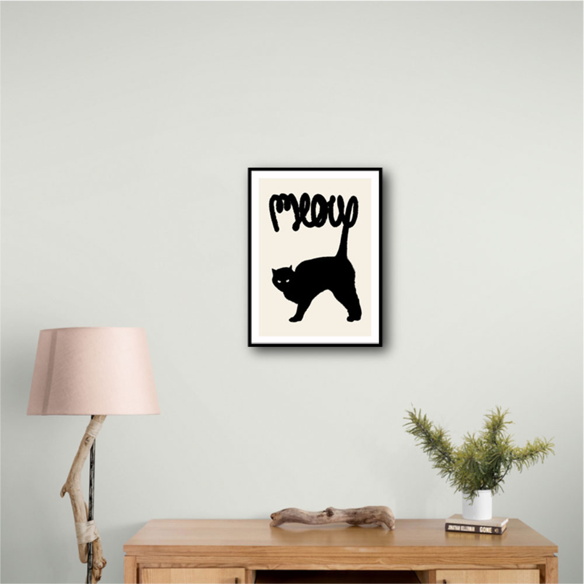 Meow Wall Art