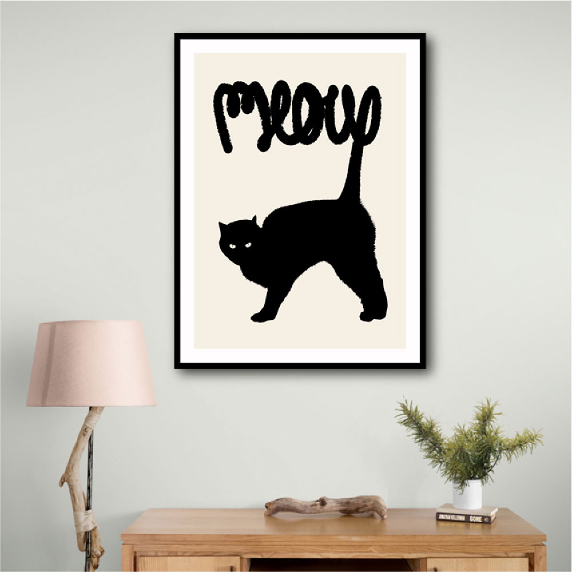Meow Wall Art