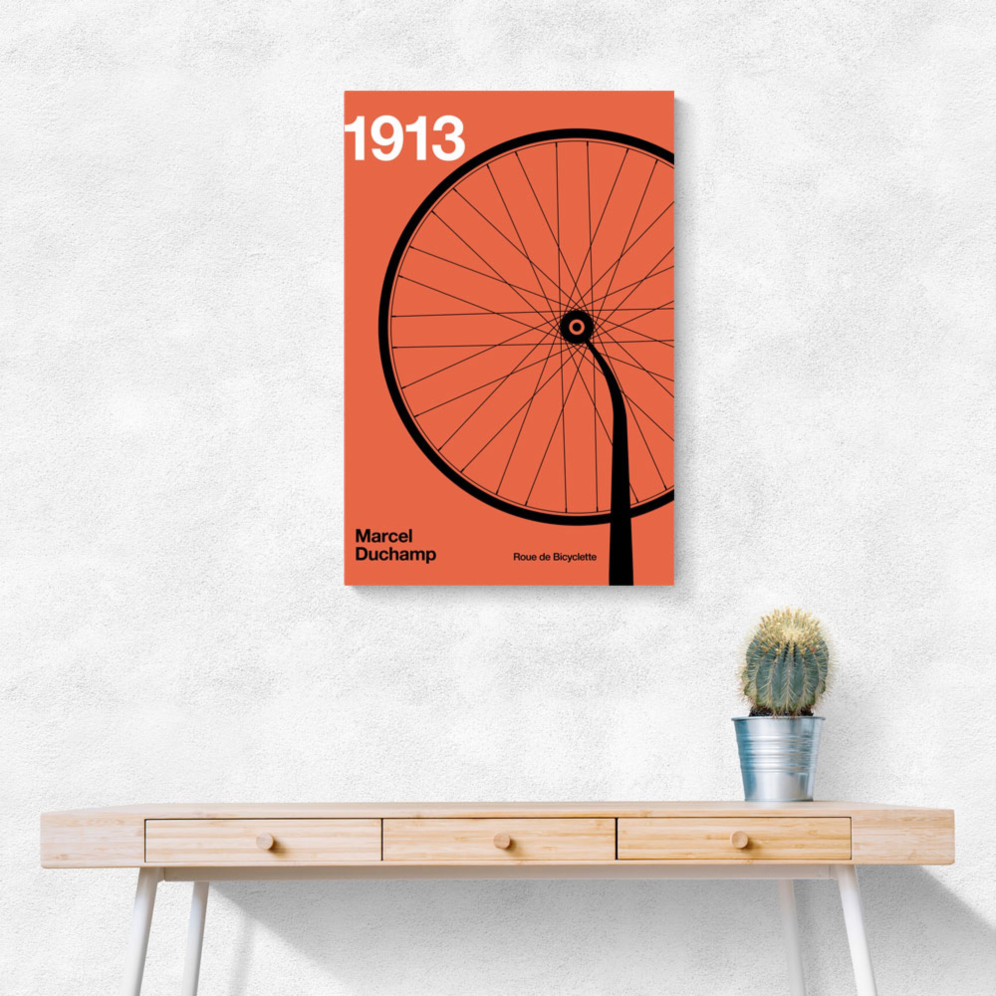 1913 Roue De Bicyclette Wall Art