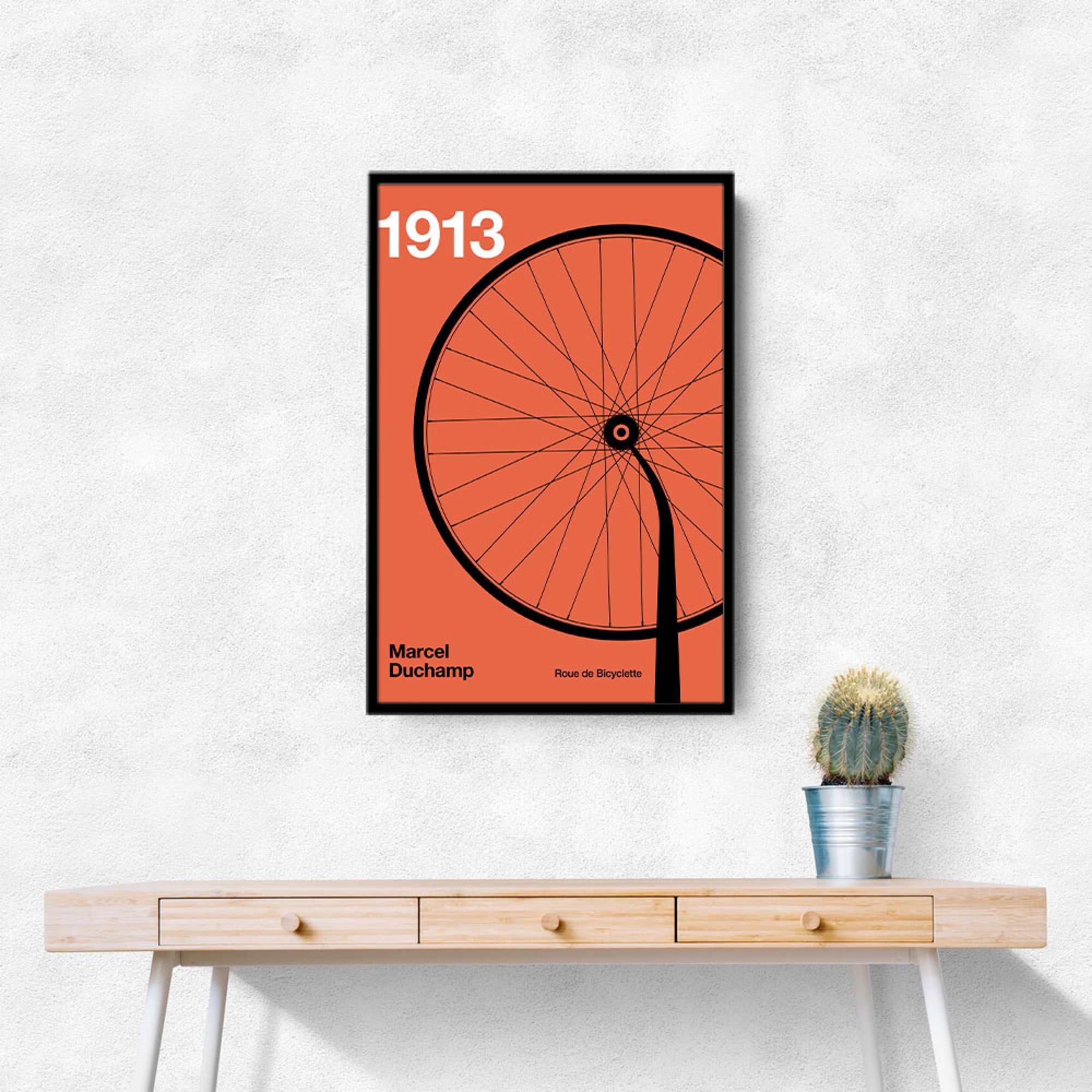 1913 Roue De Bicyclette Wall Art