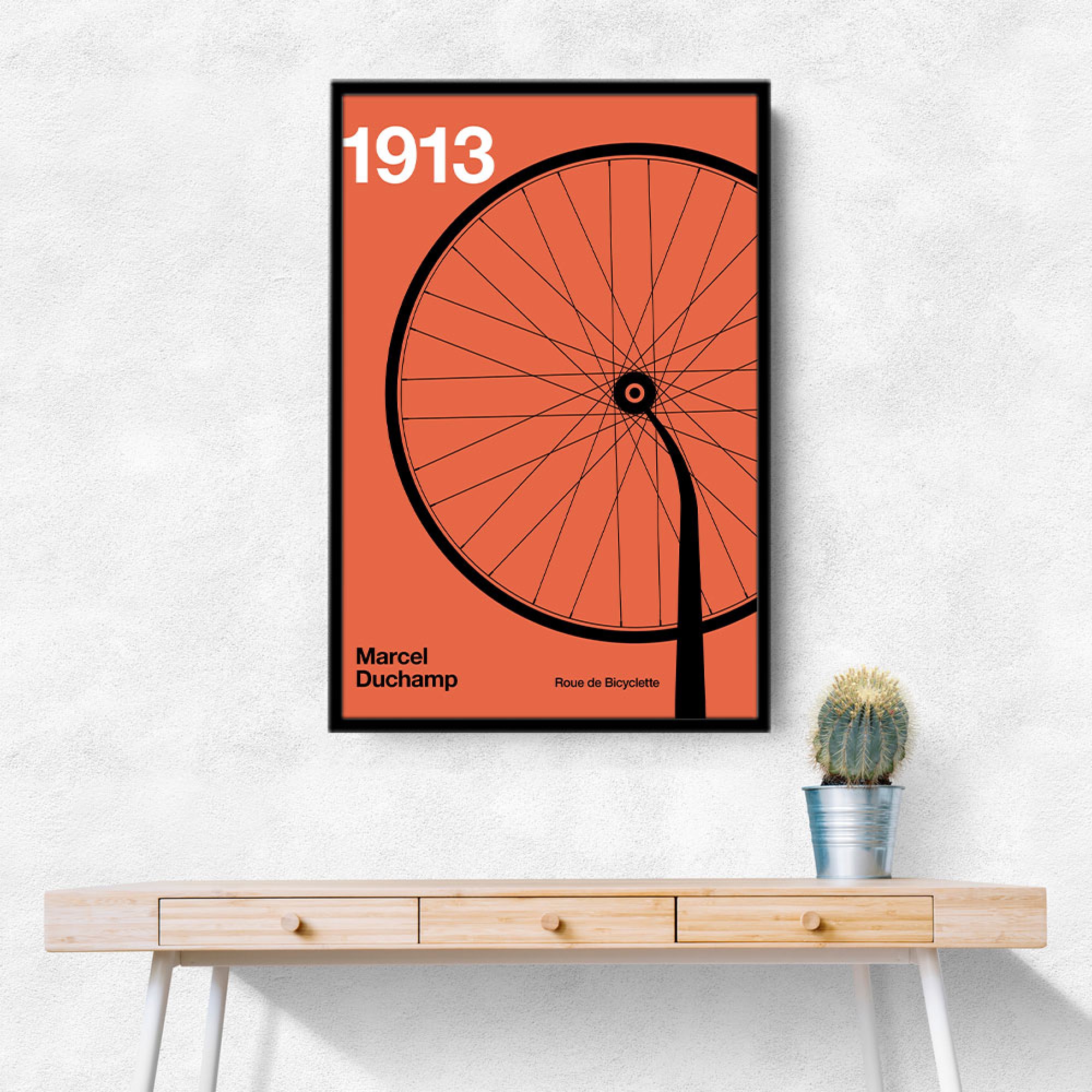 1913 Roue De Bicyclette Wall Art
