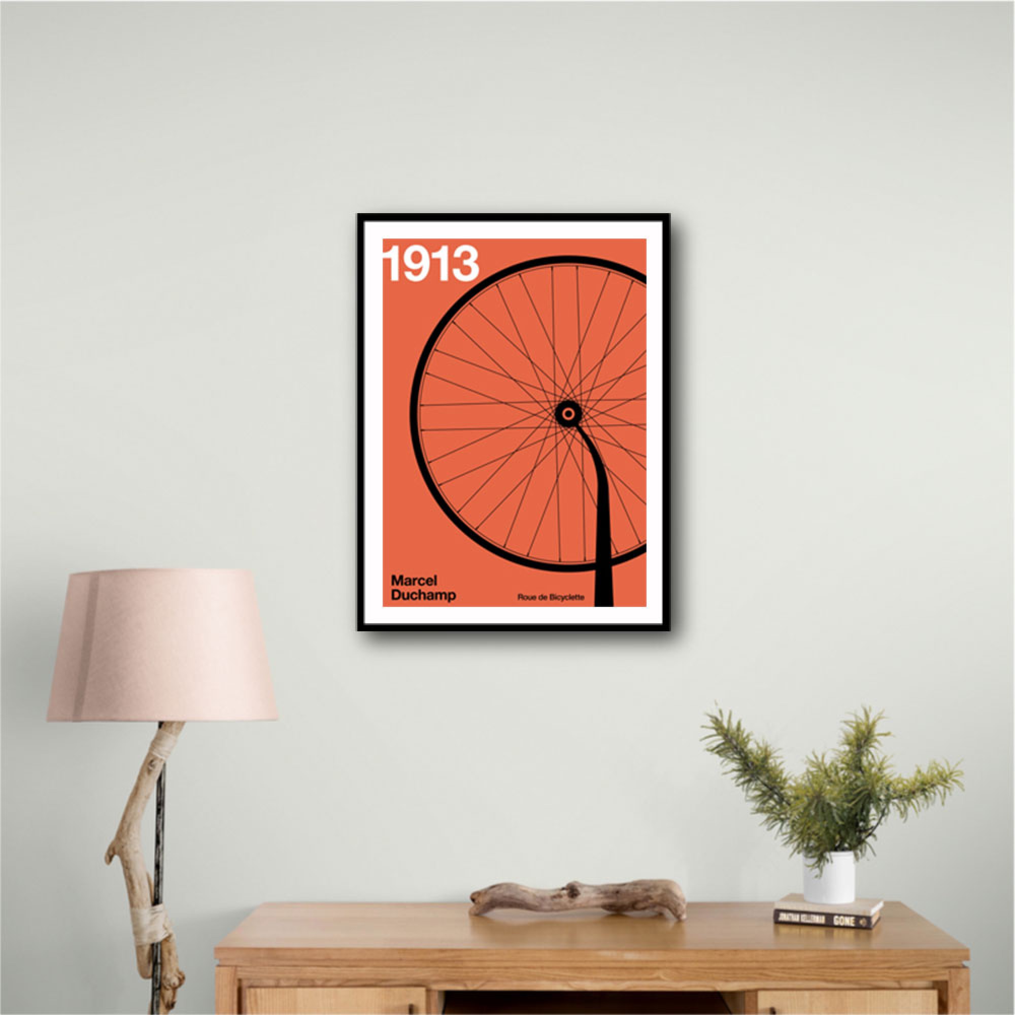 1913 Roue De Bicyclette Wall Art