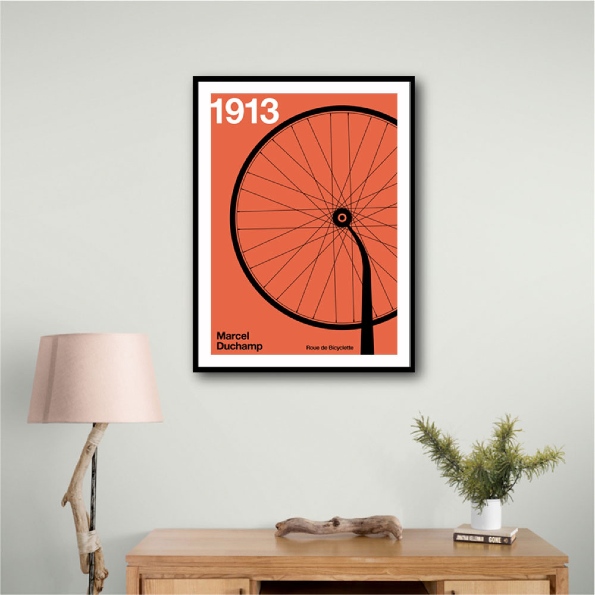 1913 Roue De Bicyclette Wall Art