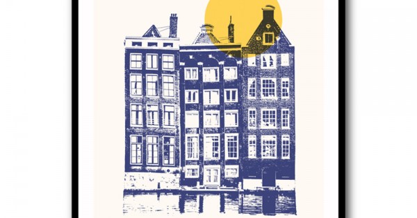 Amsterdam aaa Wall Art