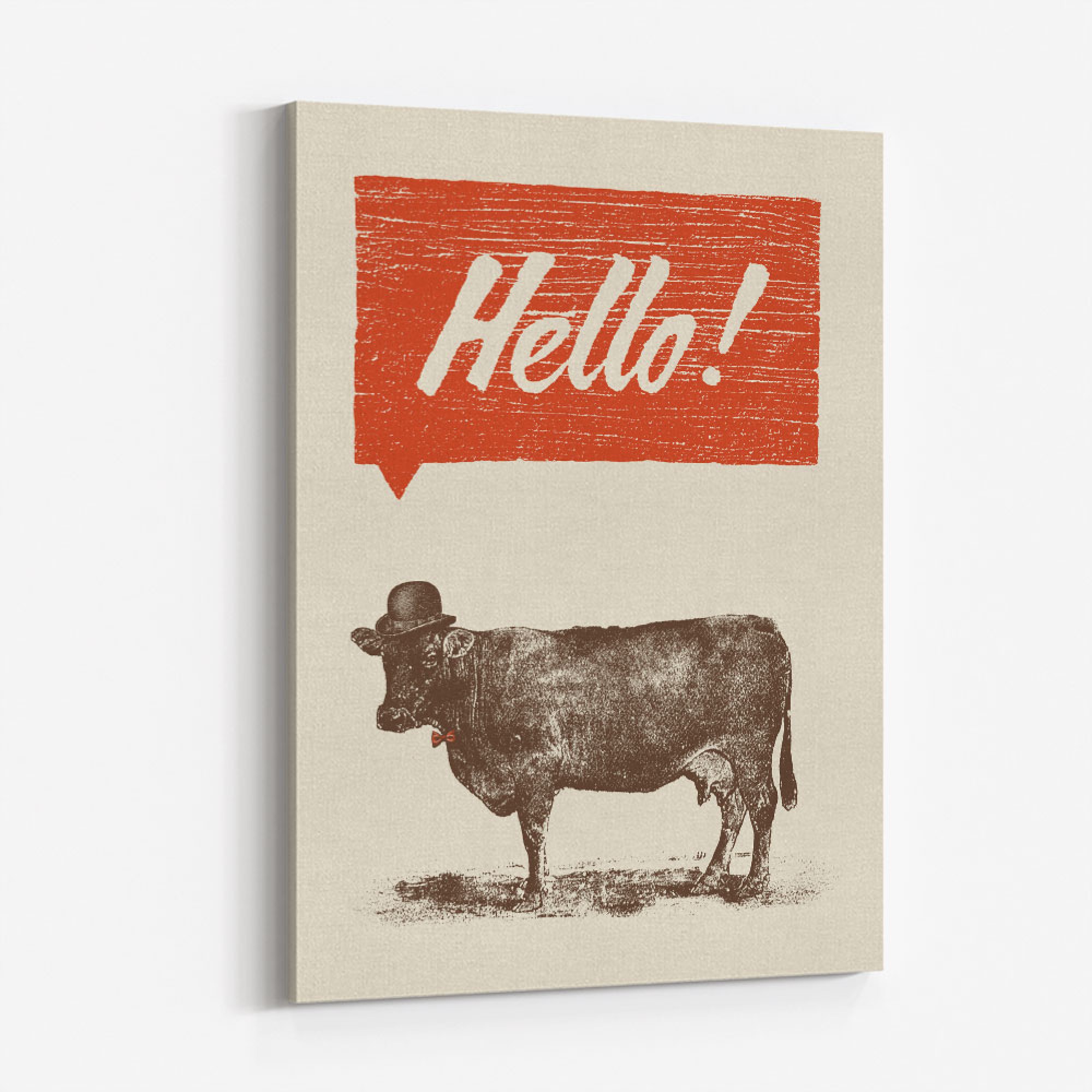 Hello Wall Art