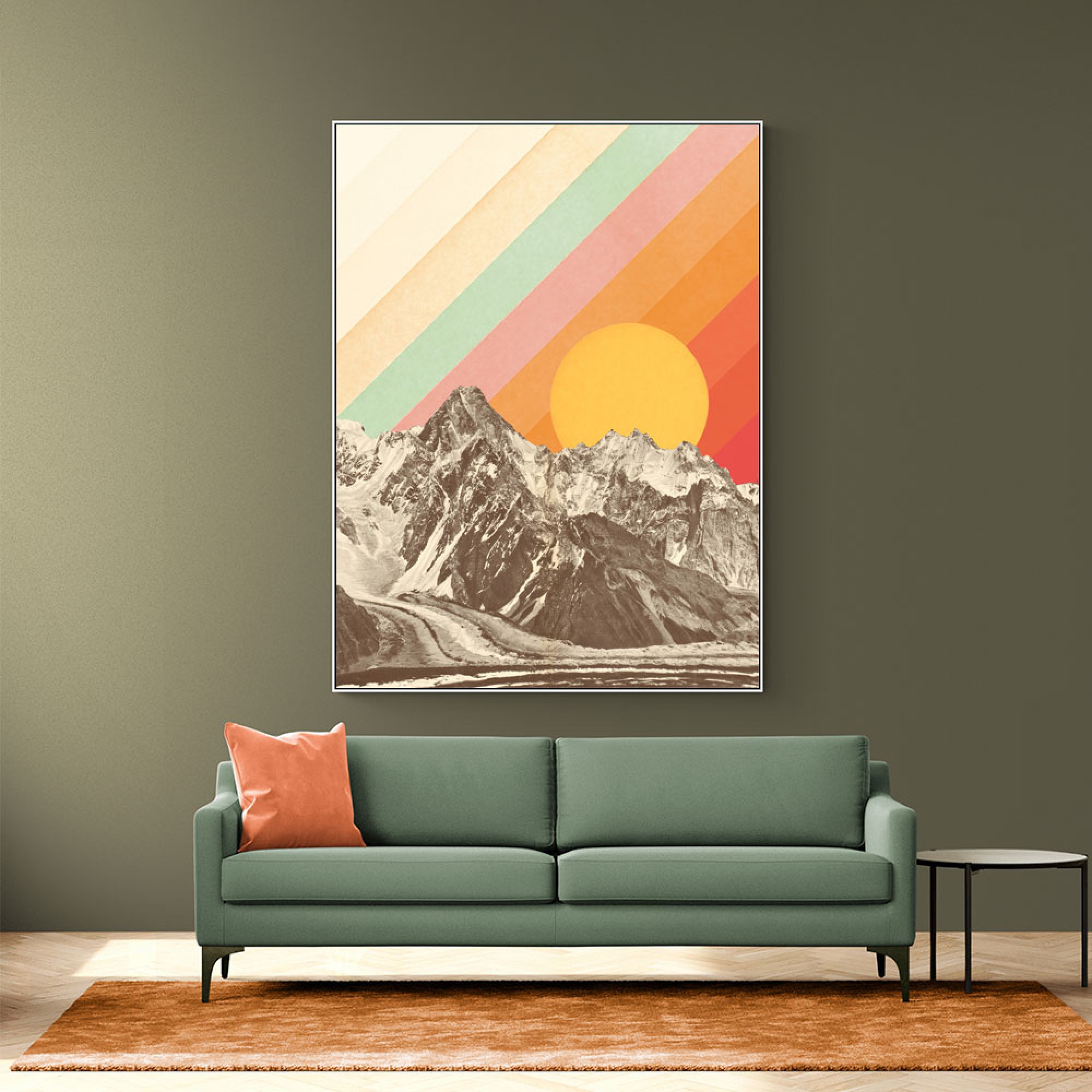 Mountainscape NAo1 Wall Art