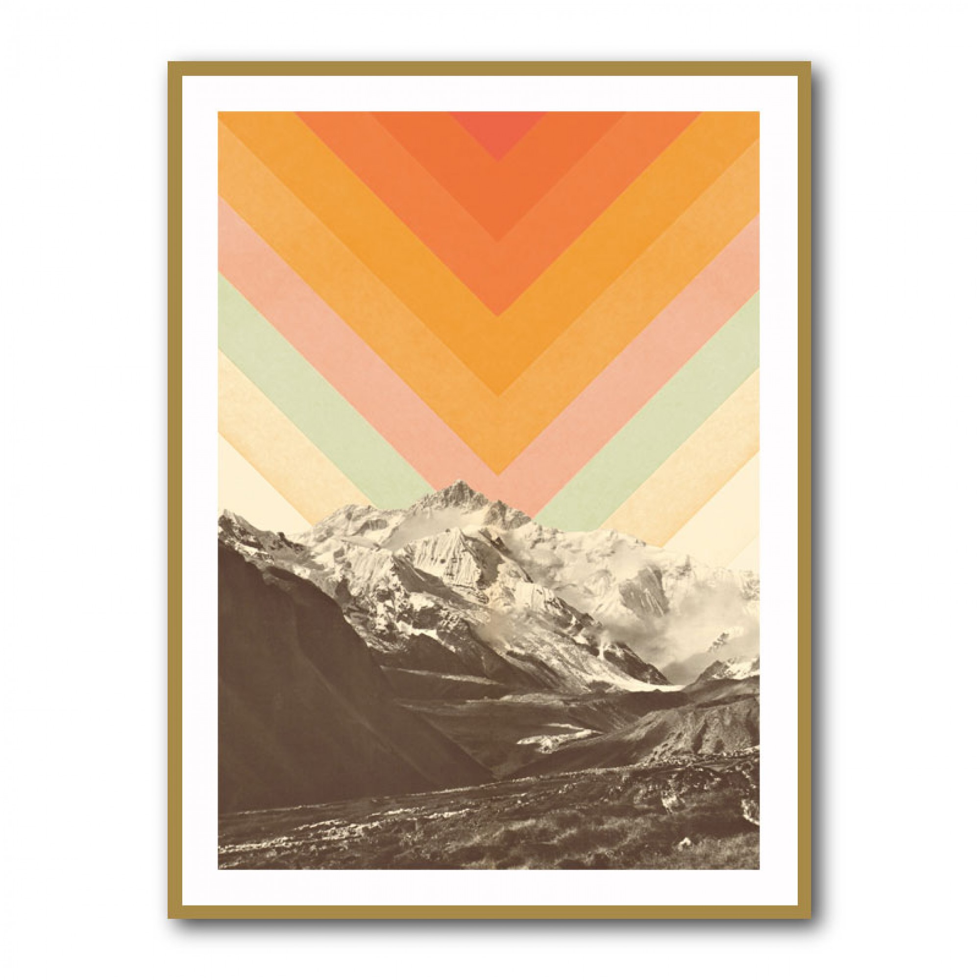 Mountainscape NAo2 Wall Art