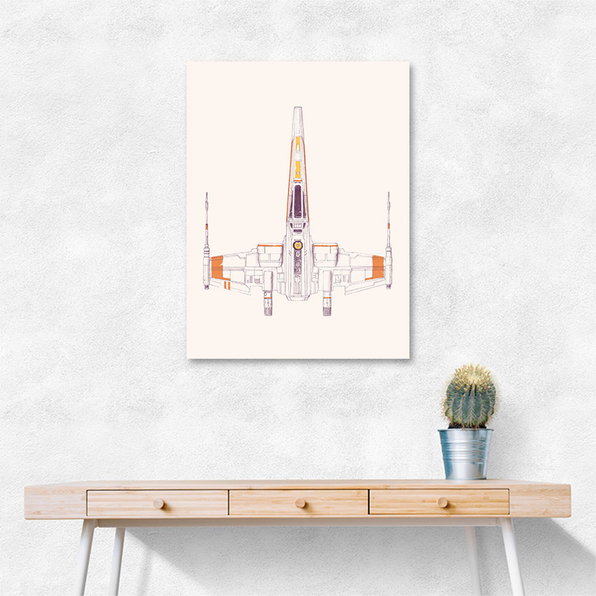 Spaceship Wall Art