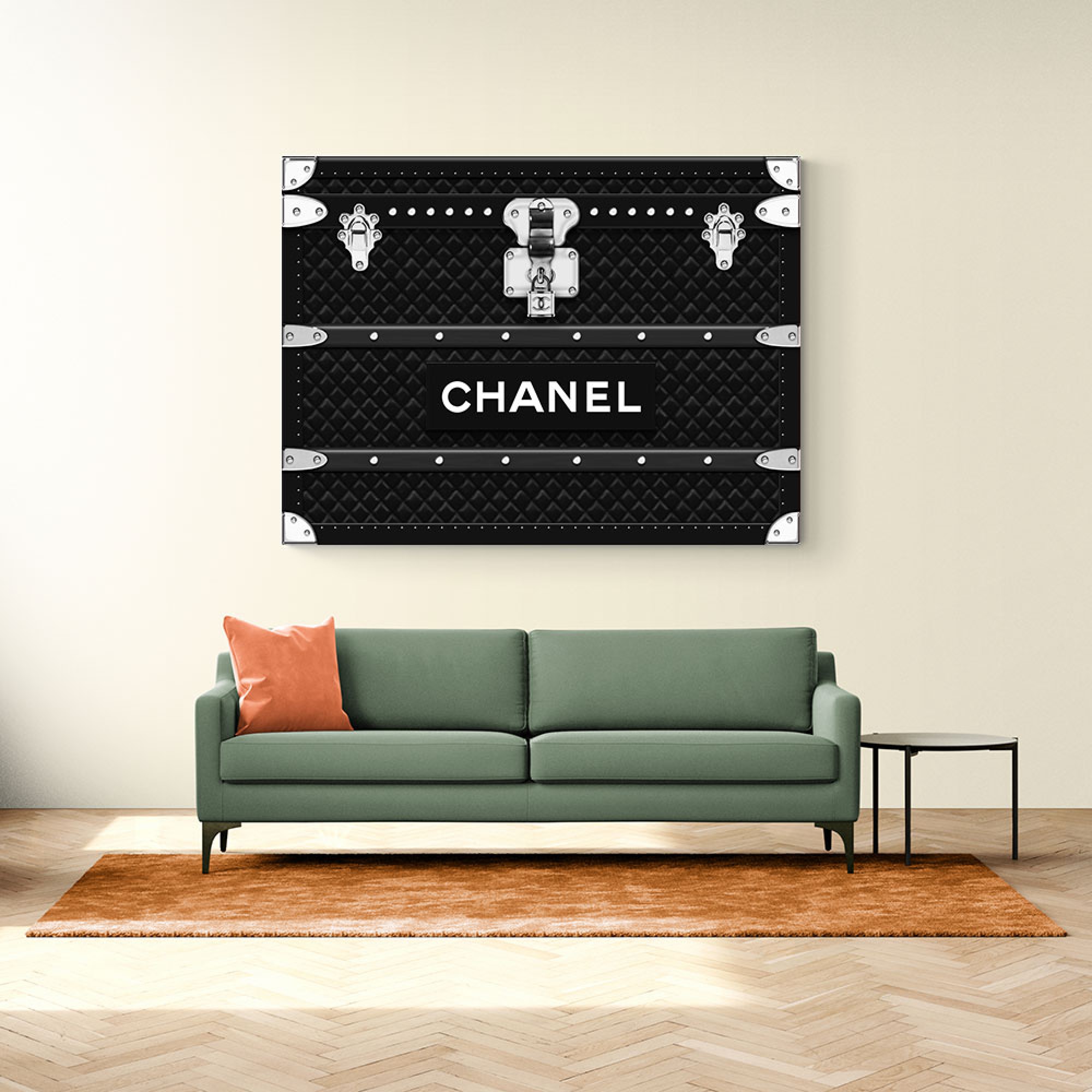 Chanel Trunk Wall Art
