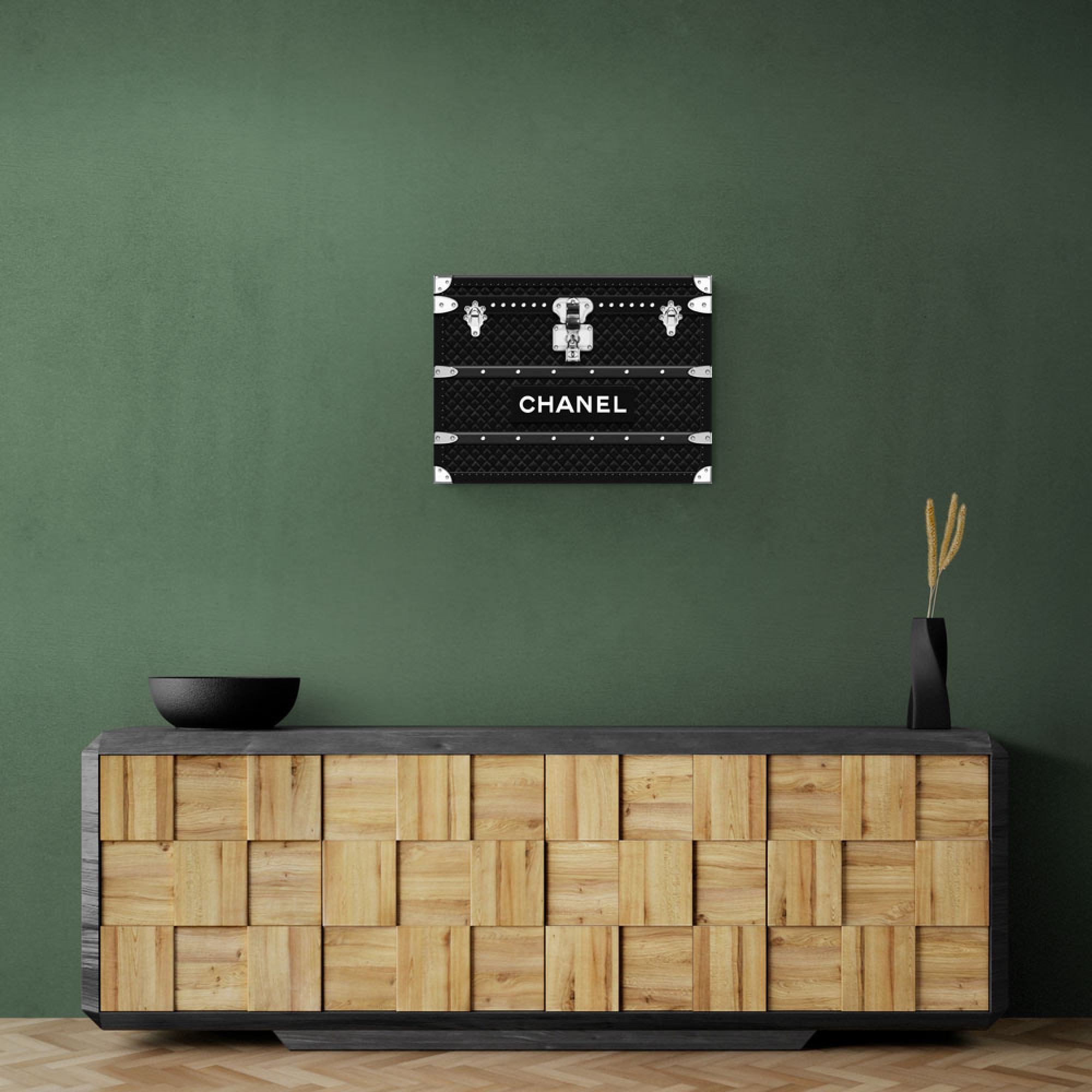Chanel Trunk Wall Art