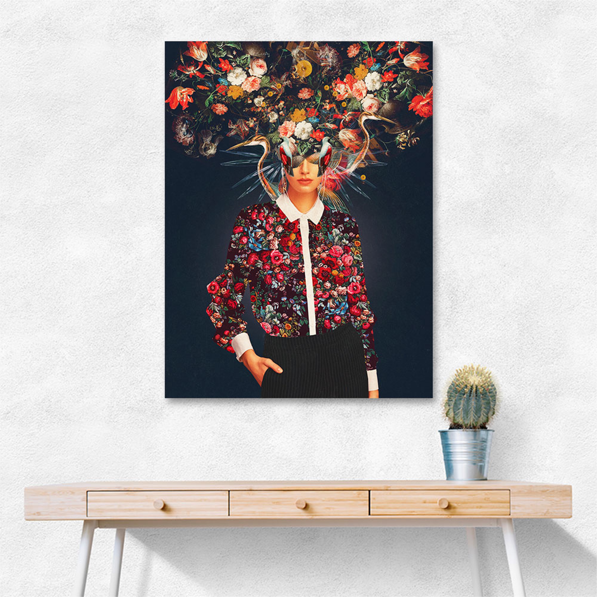 Your Head Was Full of Colours That Had No Names Wall Art