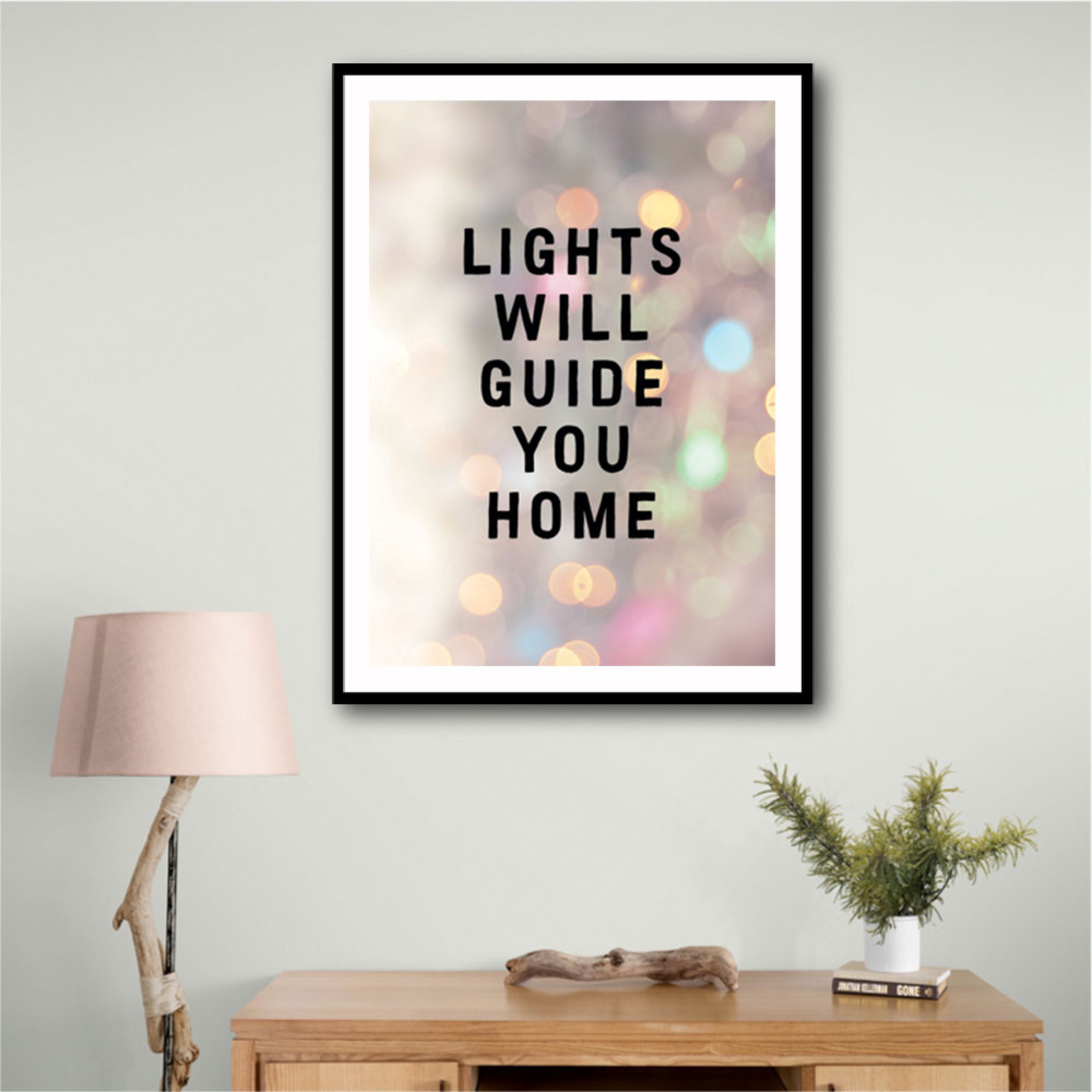 Lights Will Guide You Home Wall Art