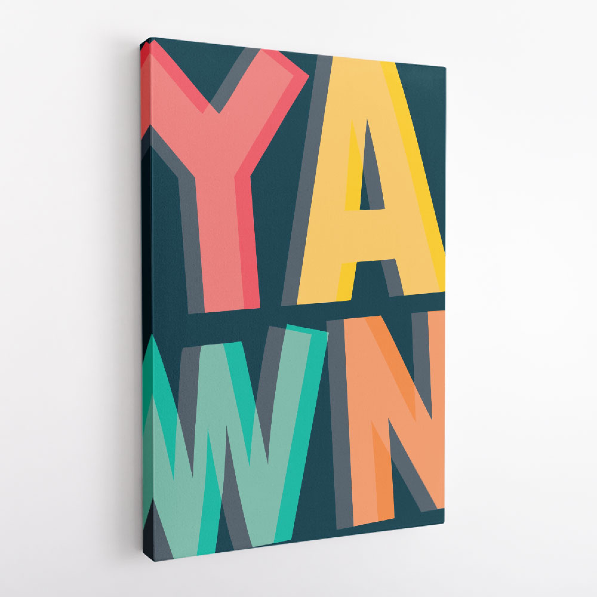 Yawn Wall Art