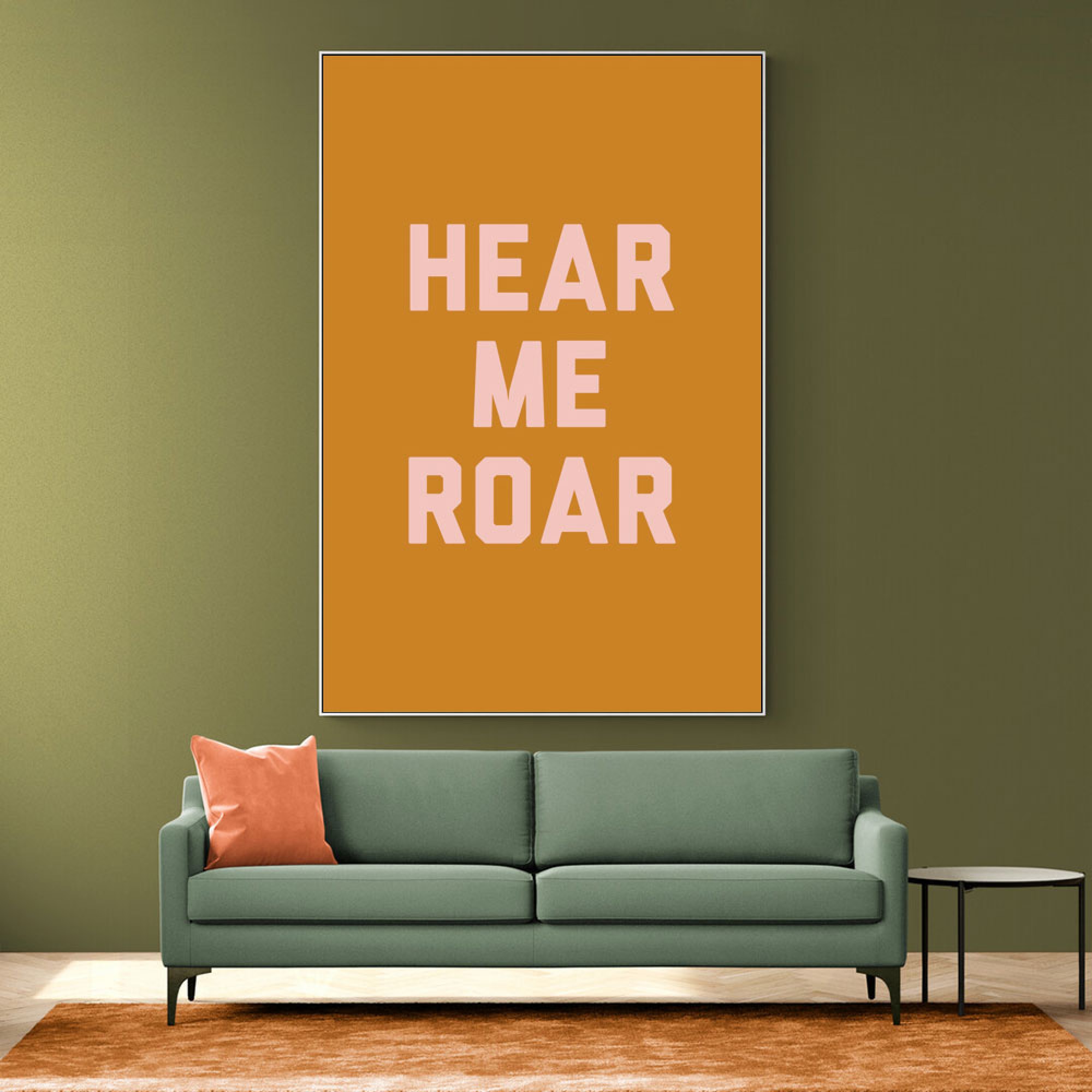 Hear Me Roar Wall Art