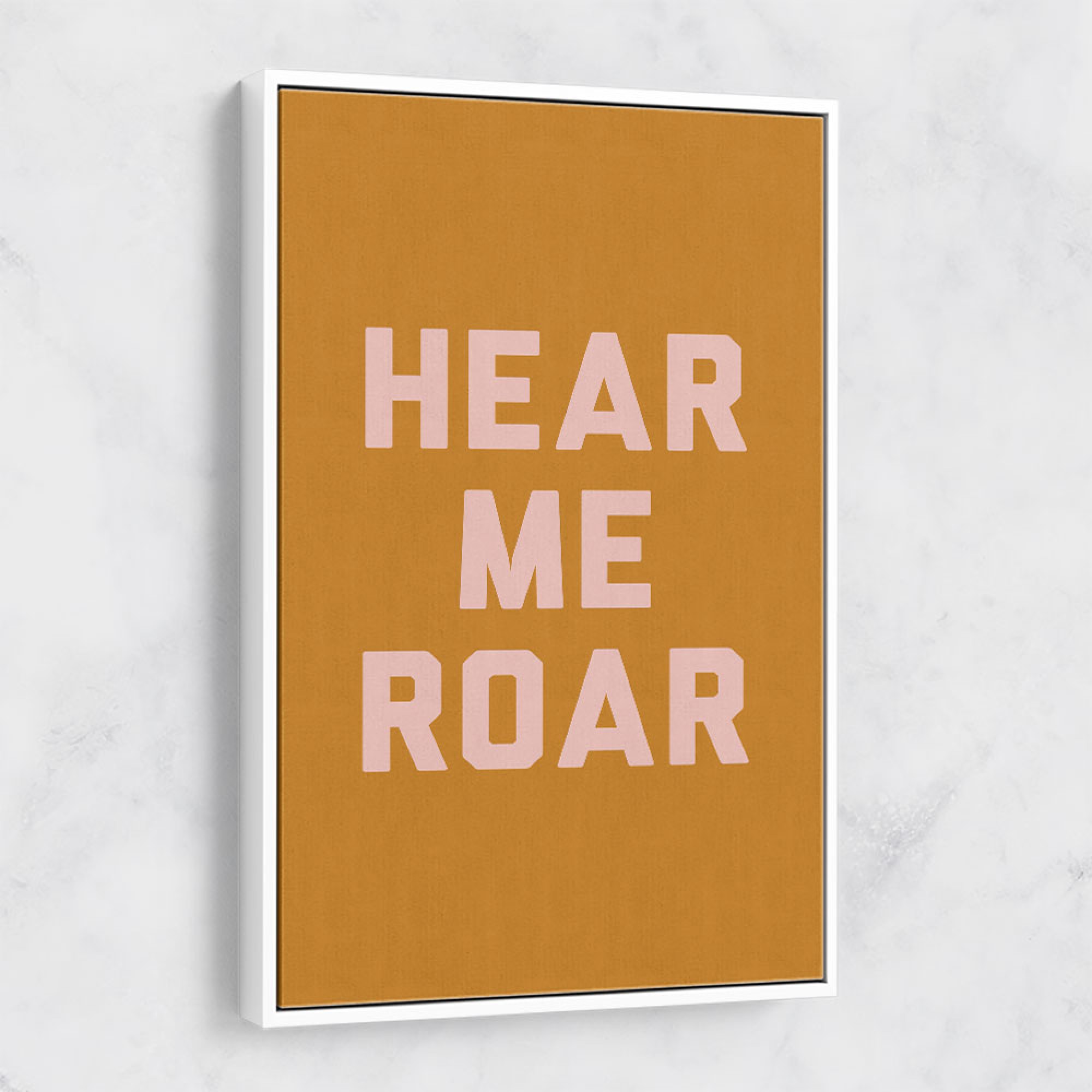 Hear Me Roar Wall Art